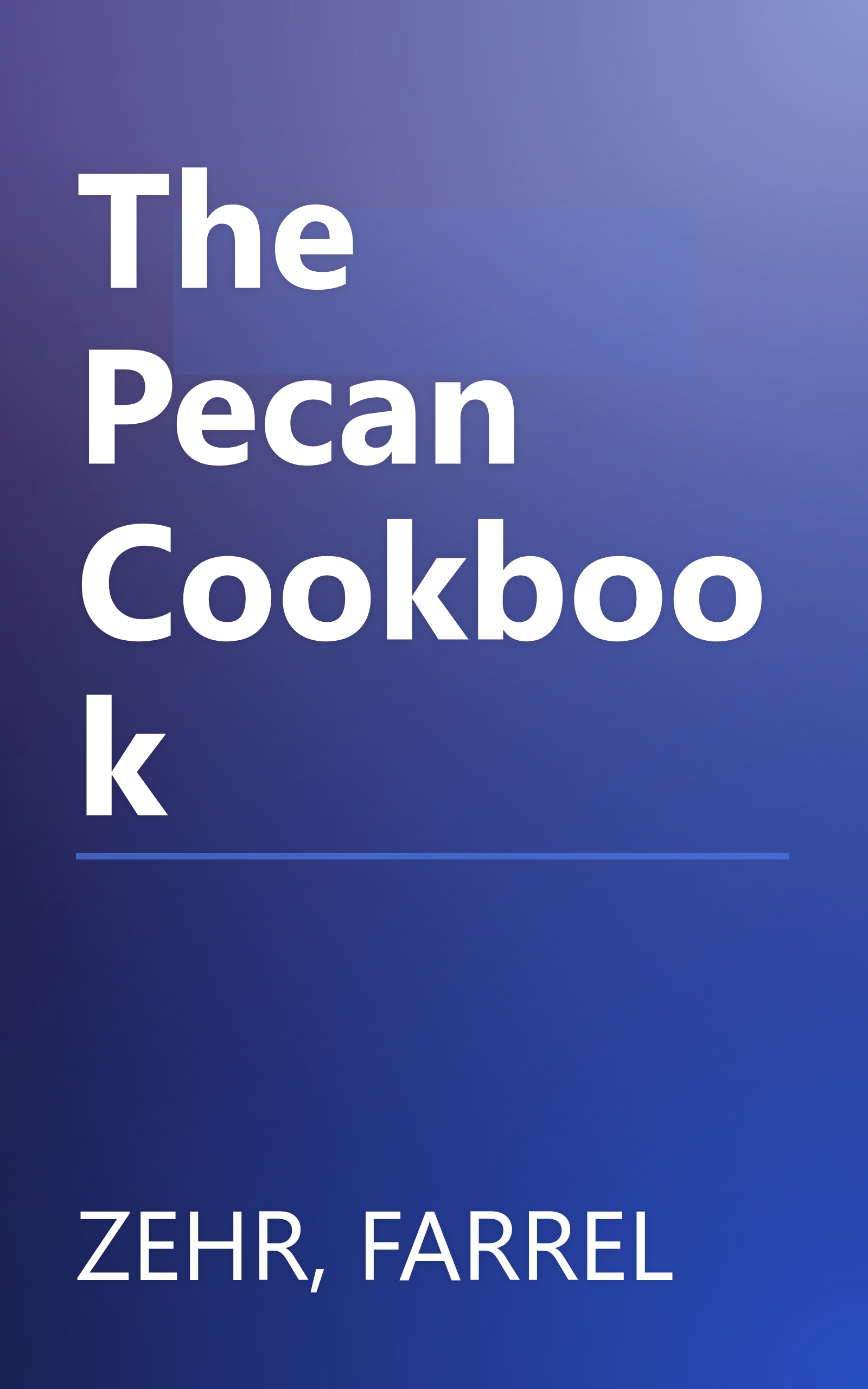 The Pecan Cookbook book cover