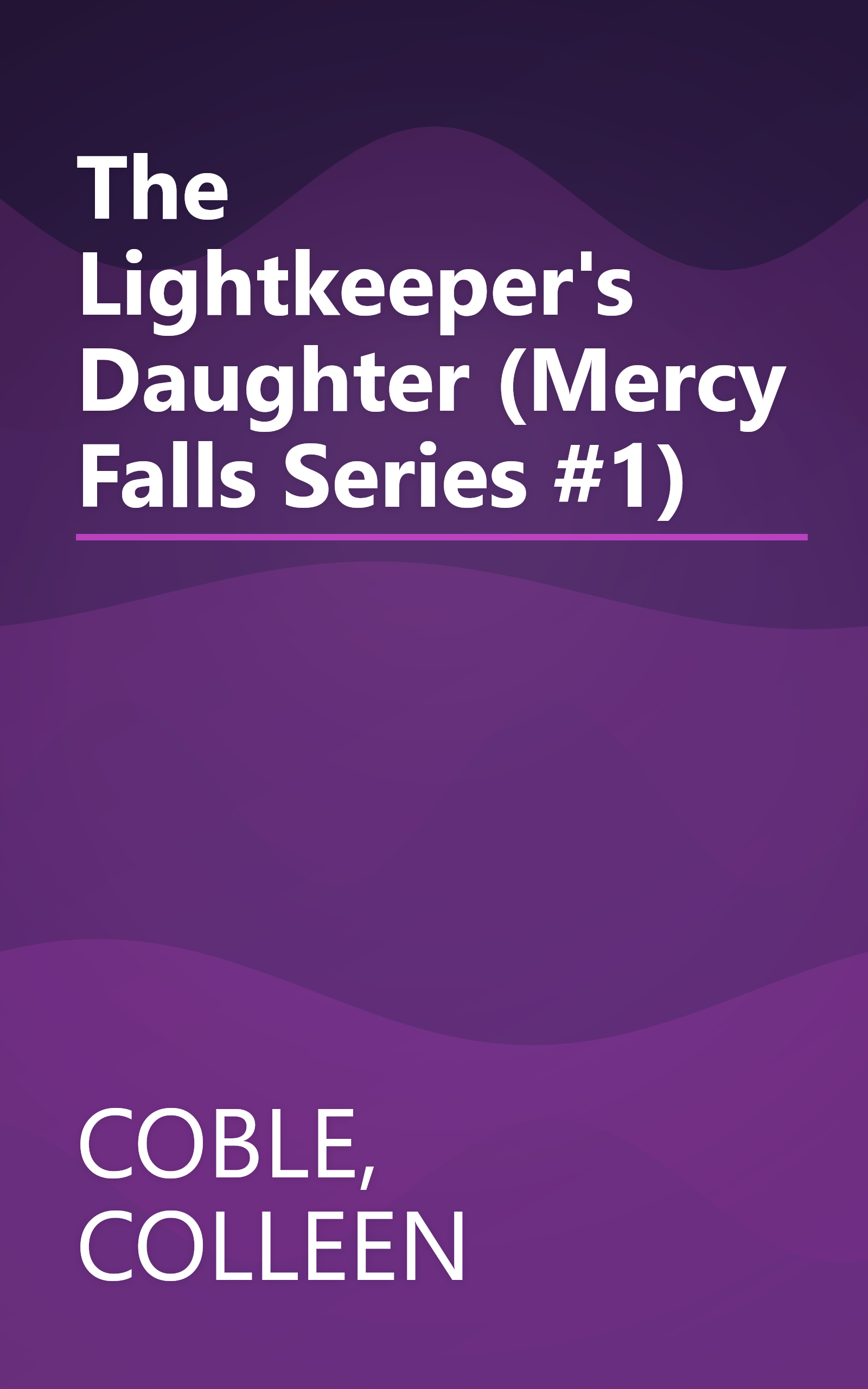 The Lightkeeper's Daughter (Mercy Falls Series #1) book cover