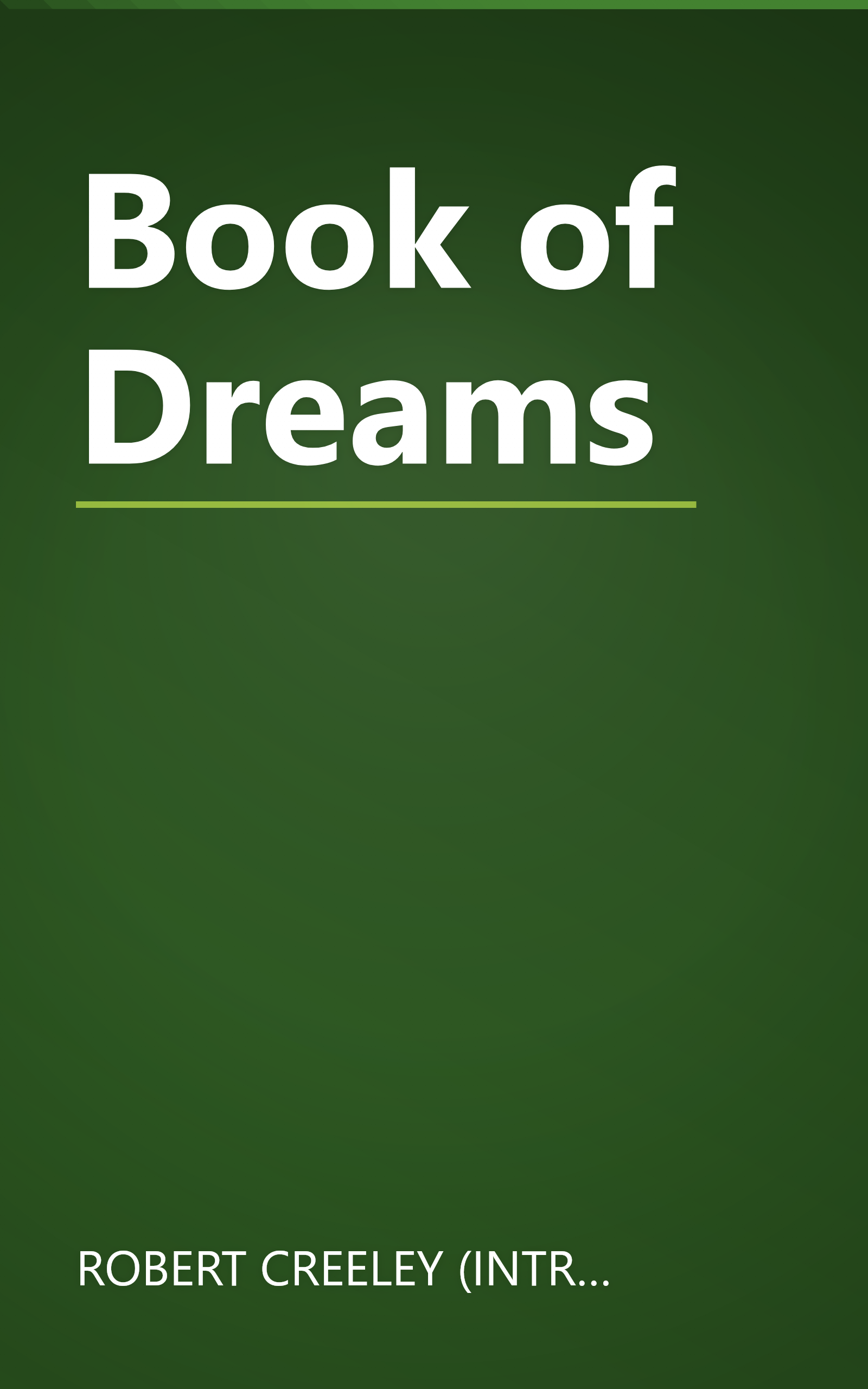 Book of Dreams book cover