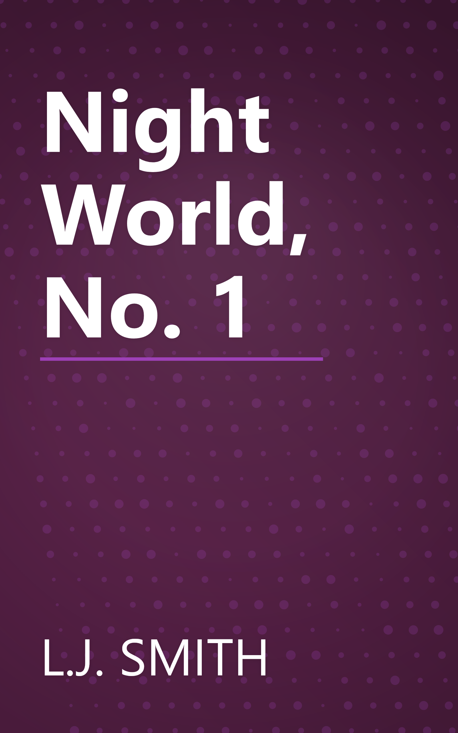 Night World, No. 1 book cover