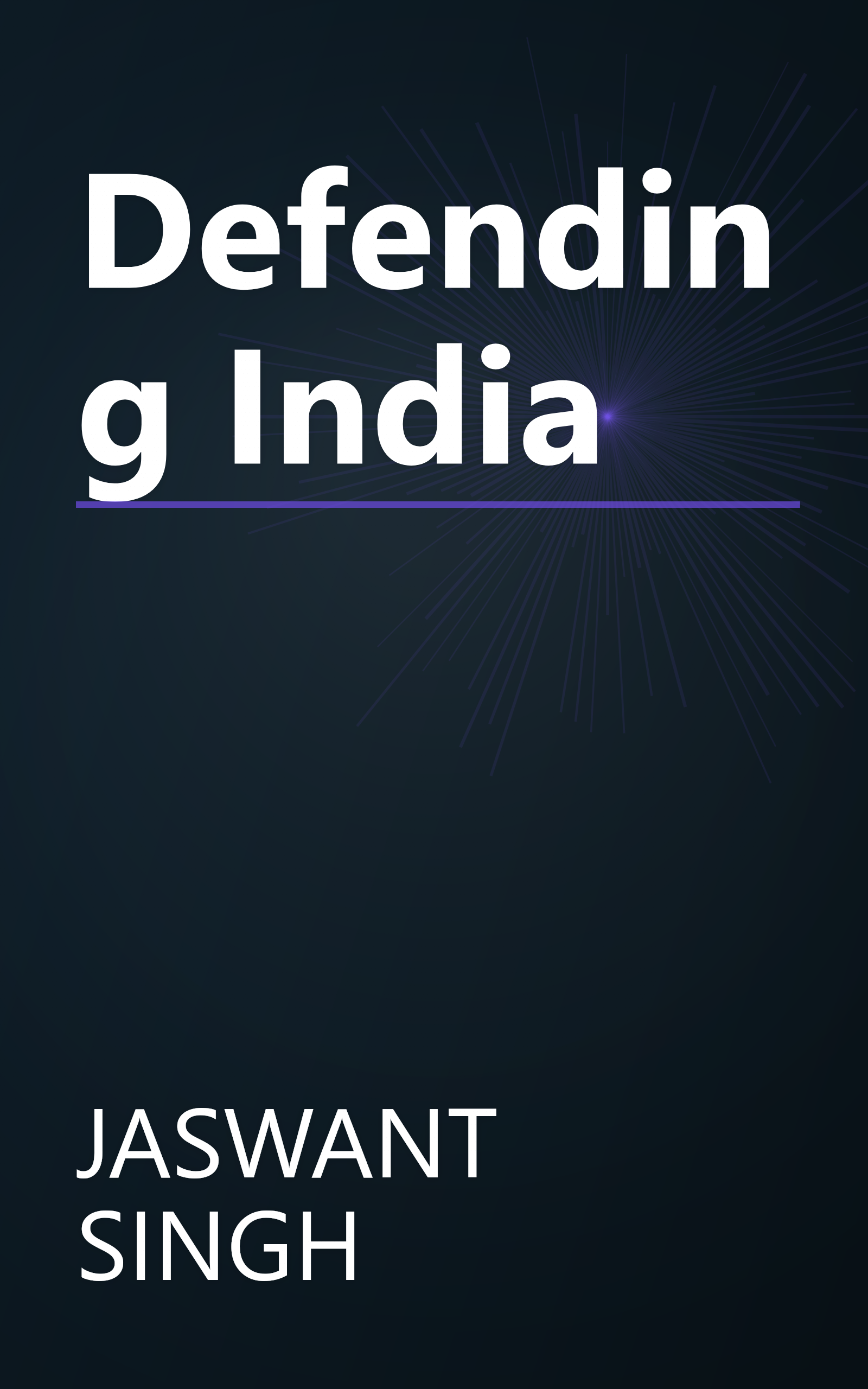 Defending India book cover