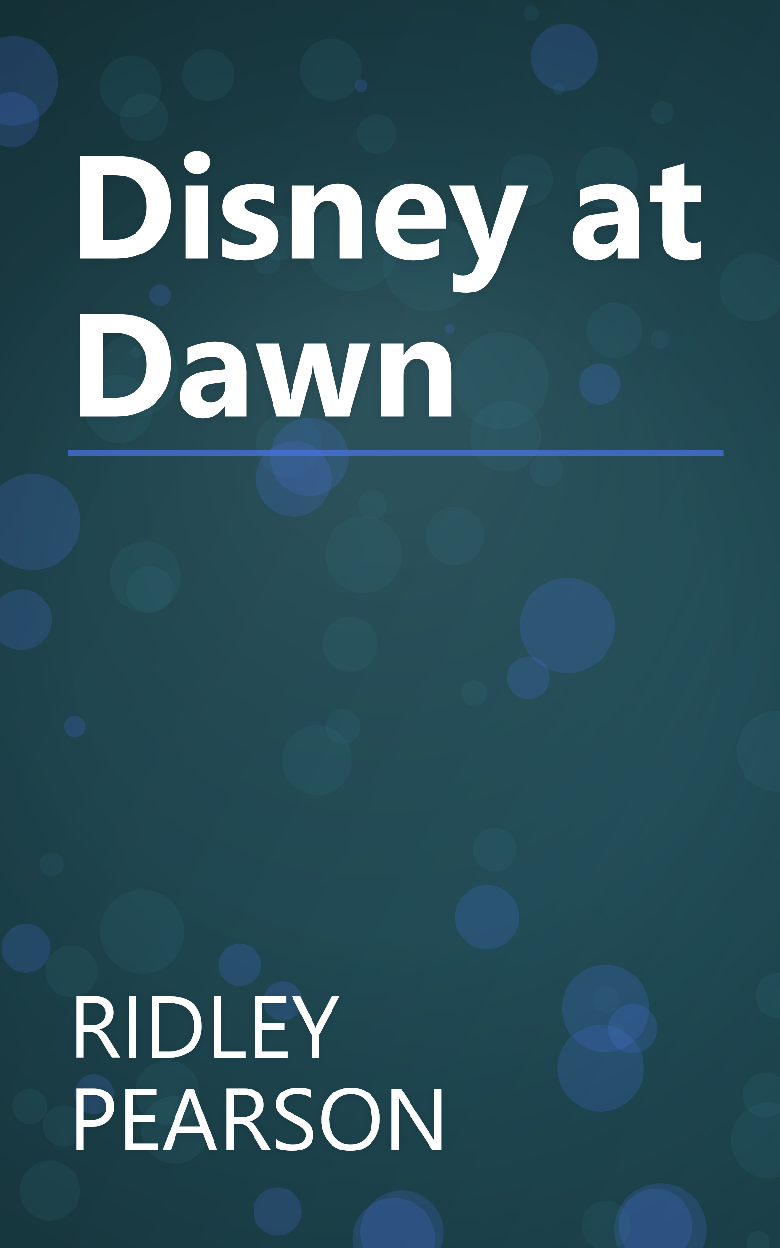 Disney at Dawn book cover