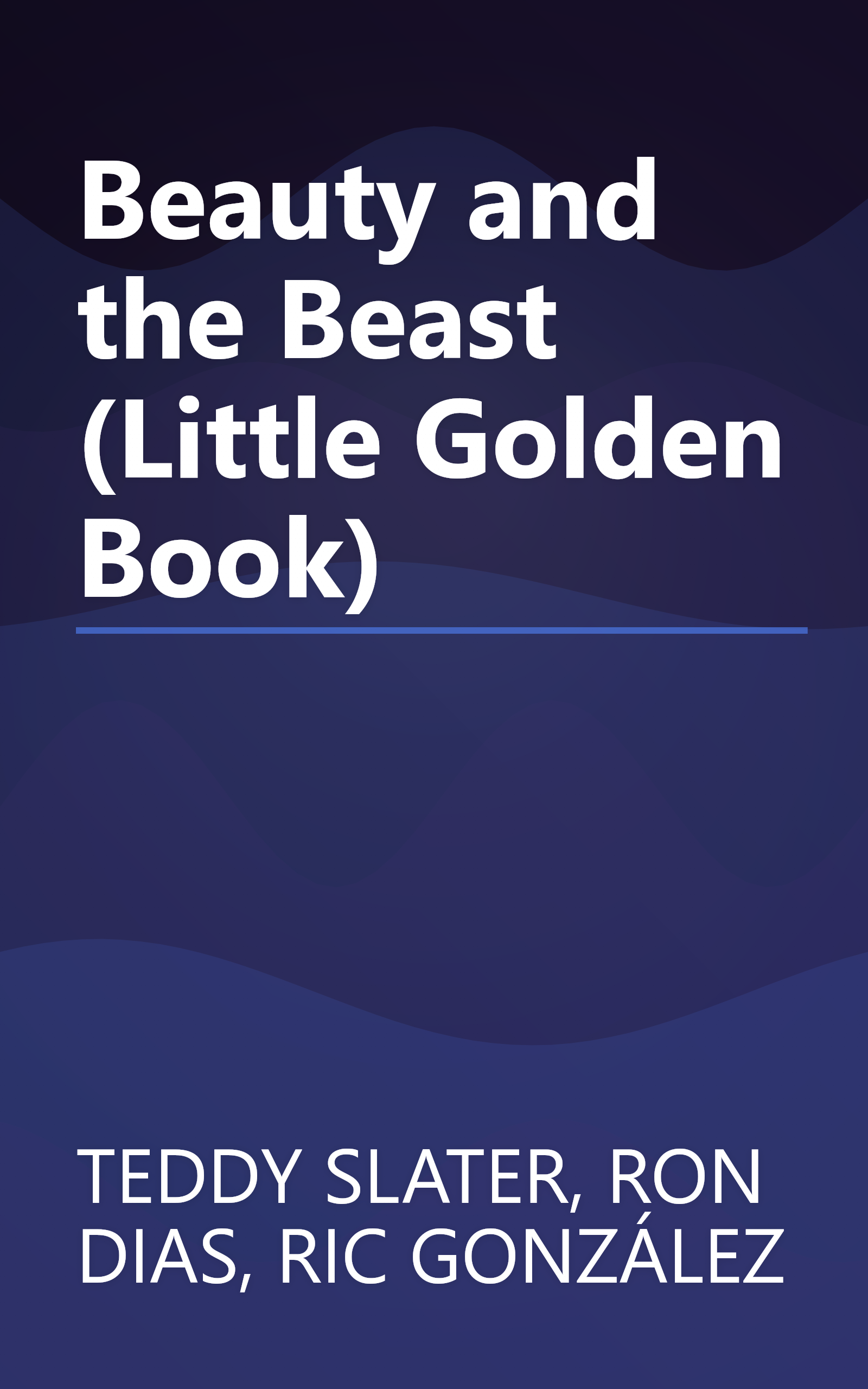 Beauty and the Beast (Little Golden Book) book cover