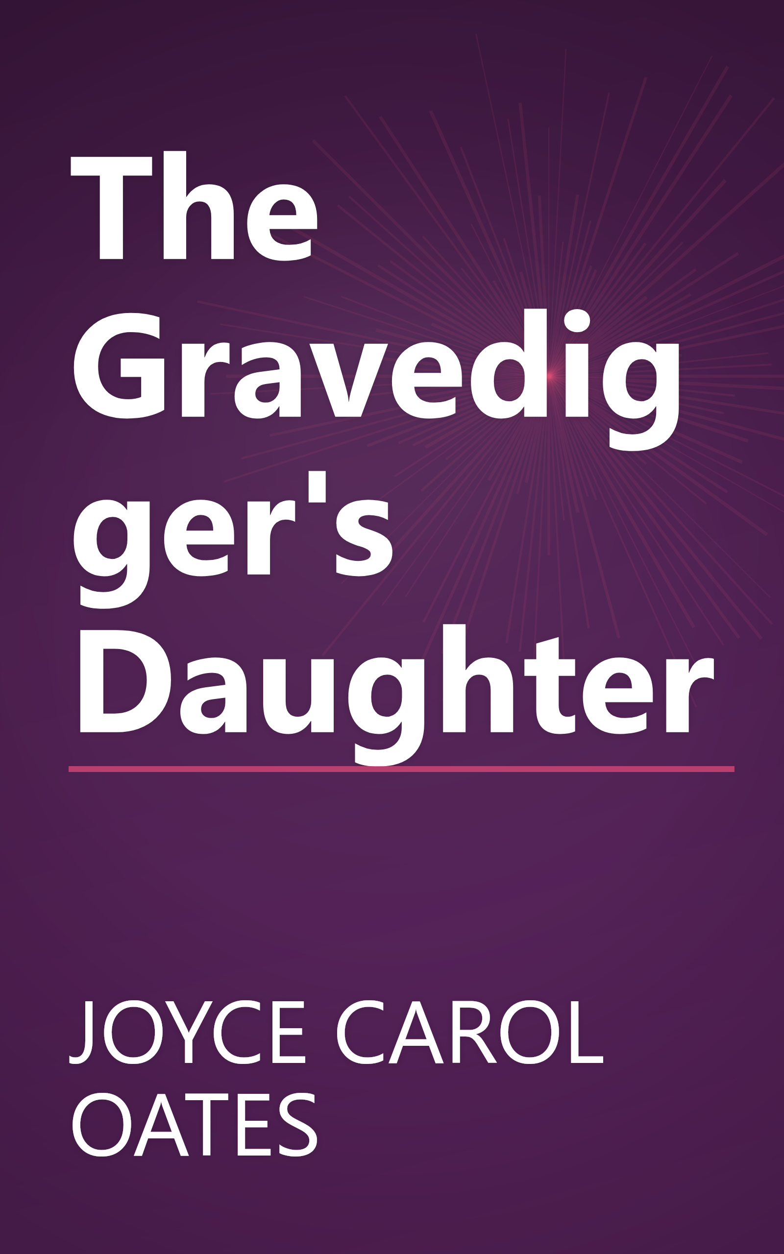 The Gravedigger's Daughter book cover