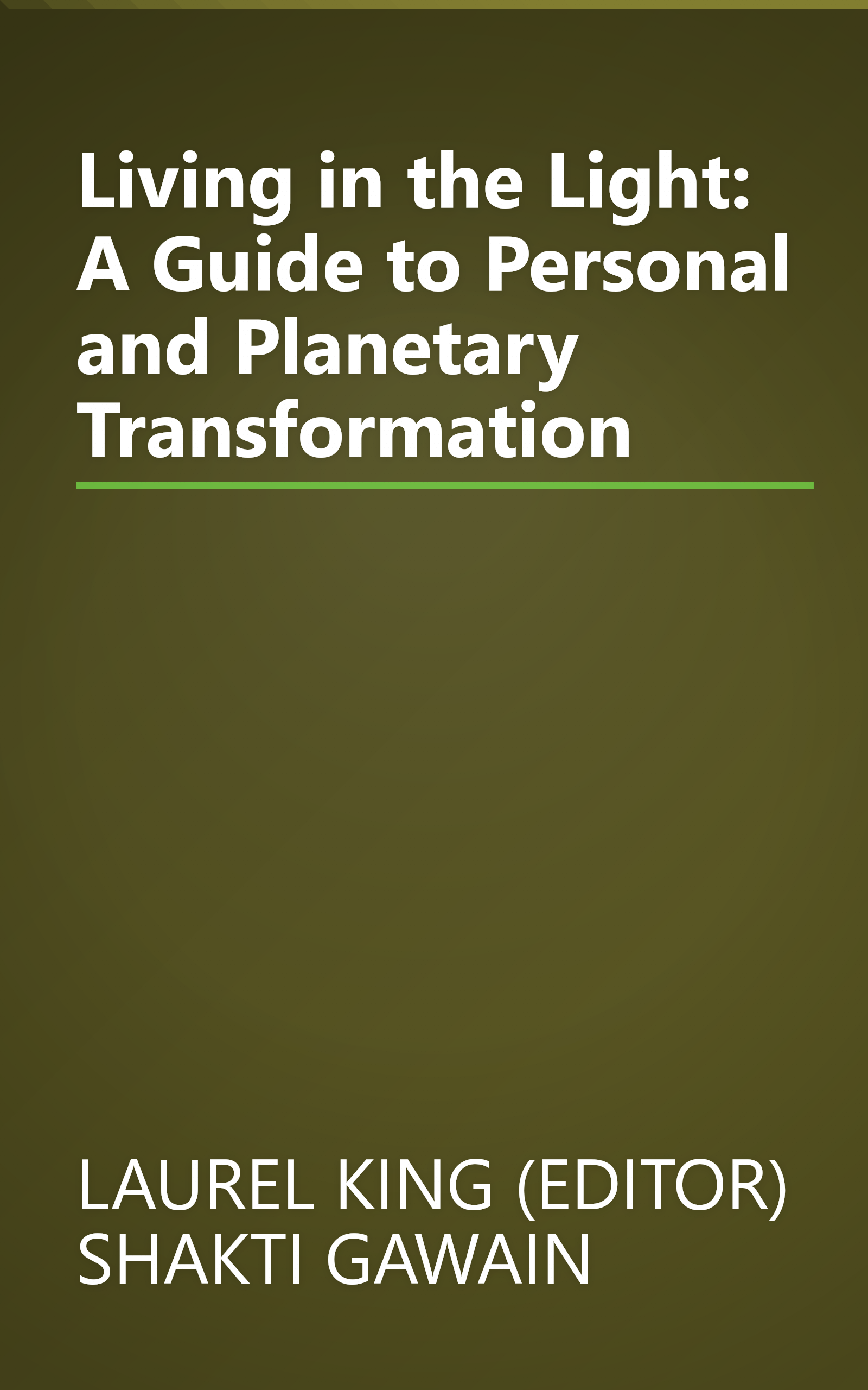 Living in the Light: A Guide to Personal and Planetary Transformation book cover