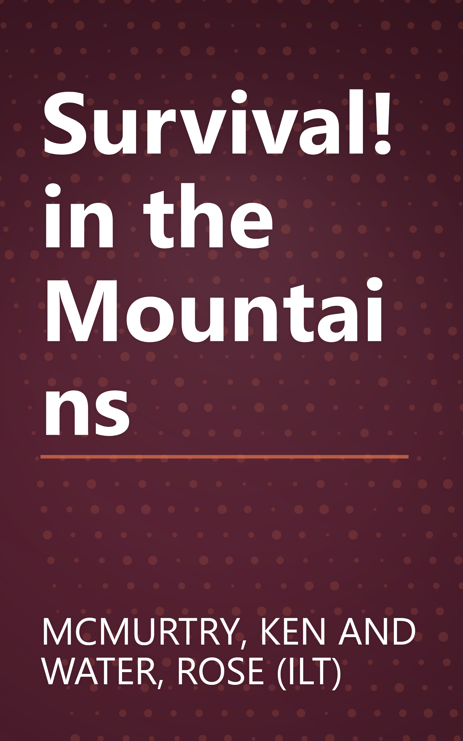 Survival! in the Mountains book cover