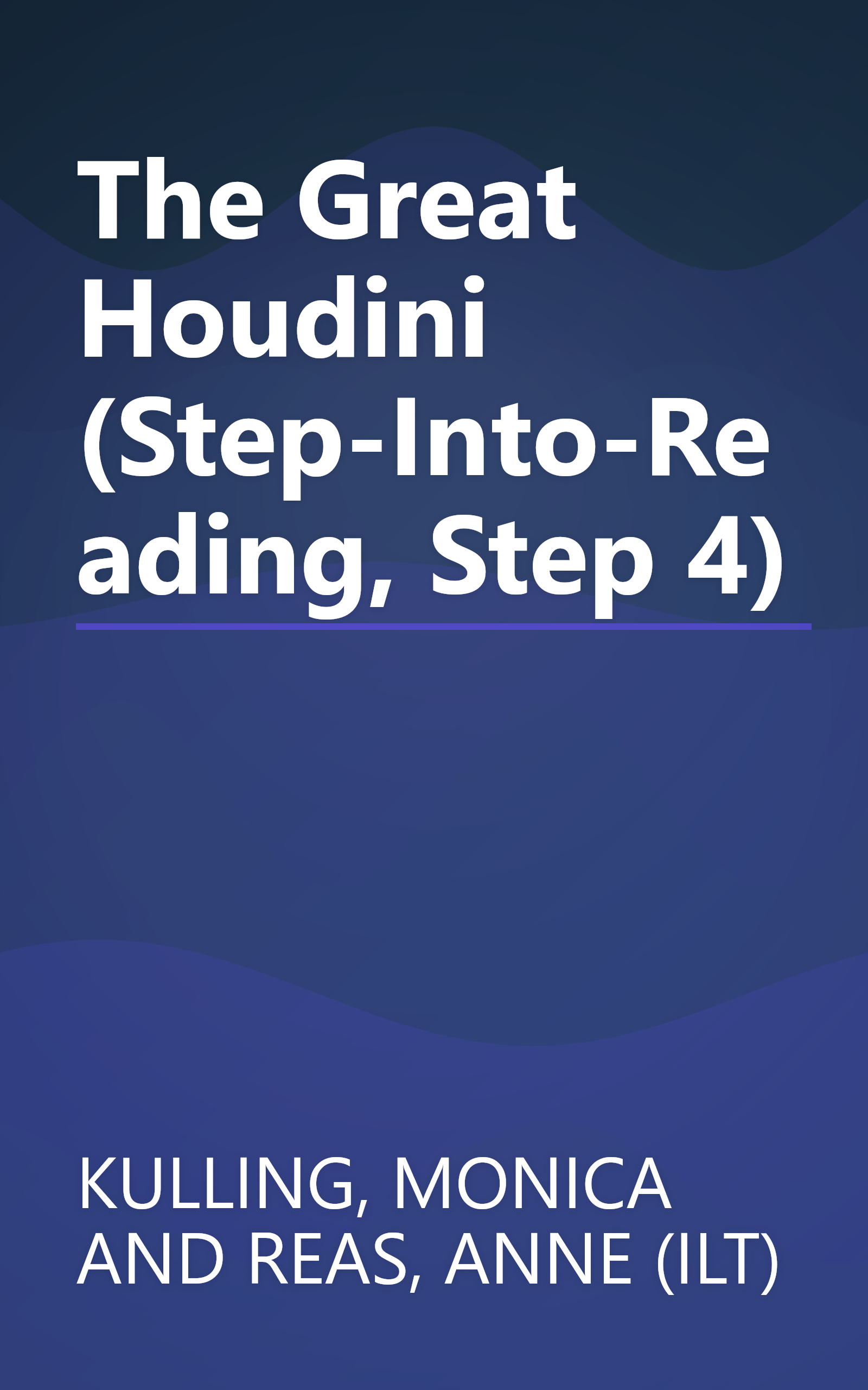 The Great Houdini (Step-Into-Reading, Step 4) book cover