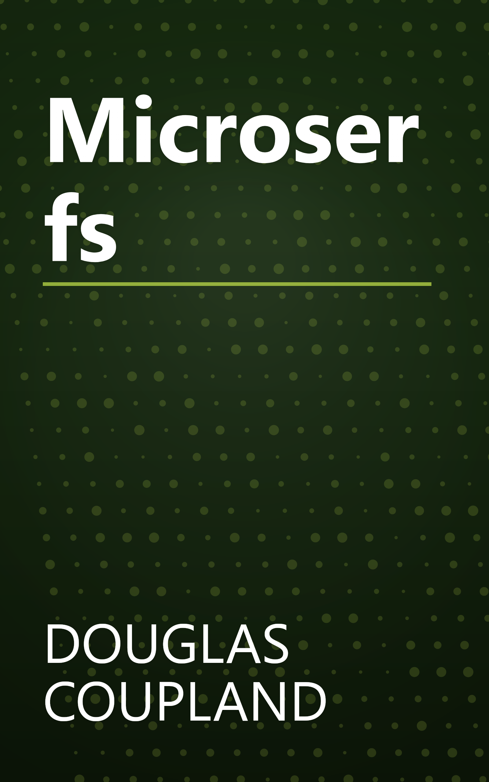 Microserfs book cover