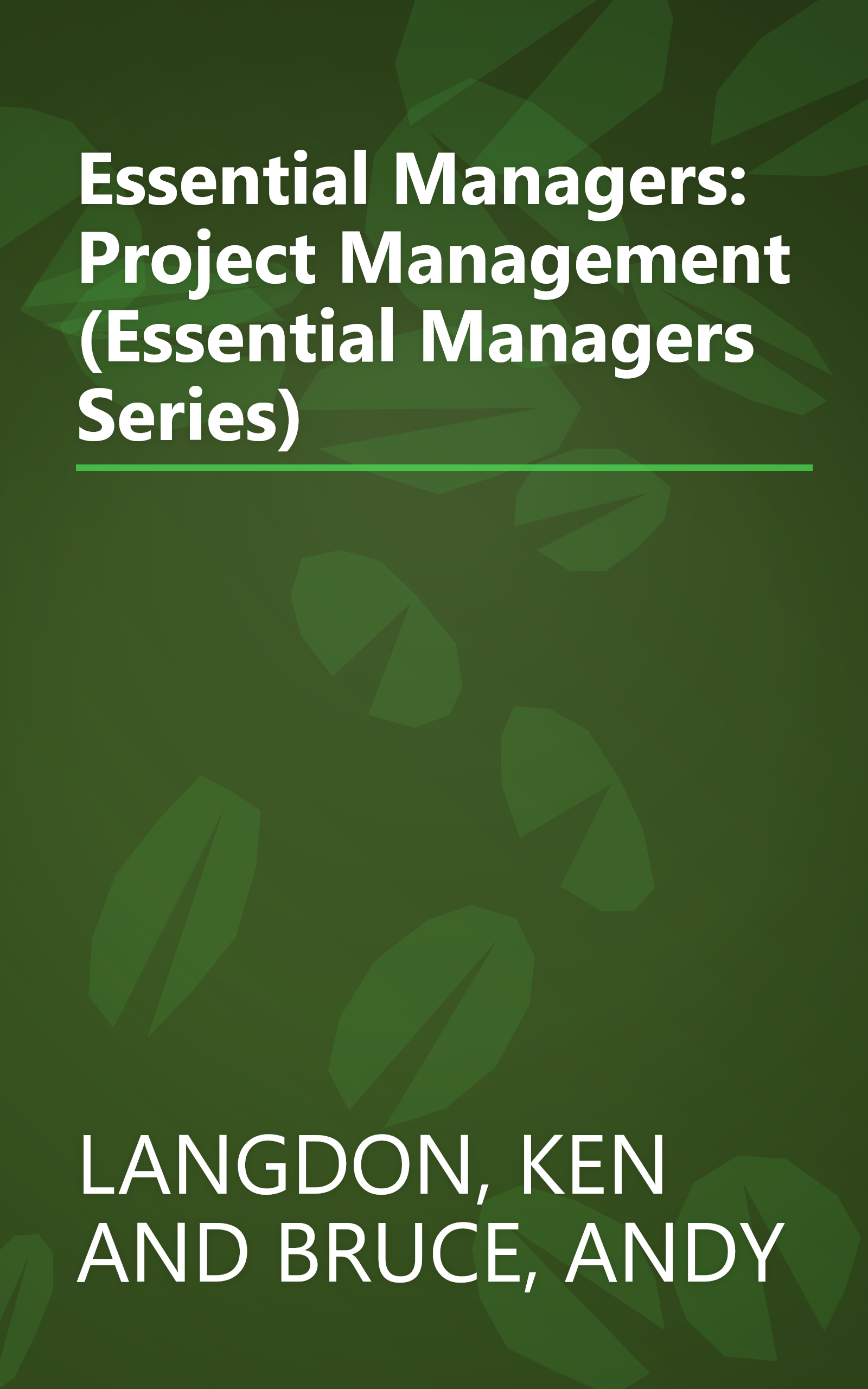 Essential Managers: Project Management (Essential Managers Series) book cover