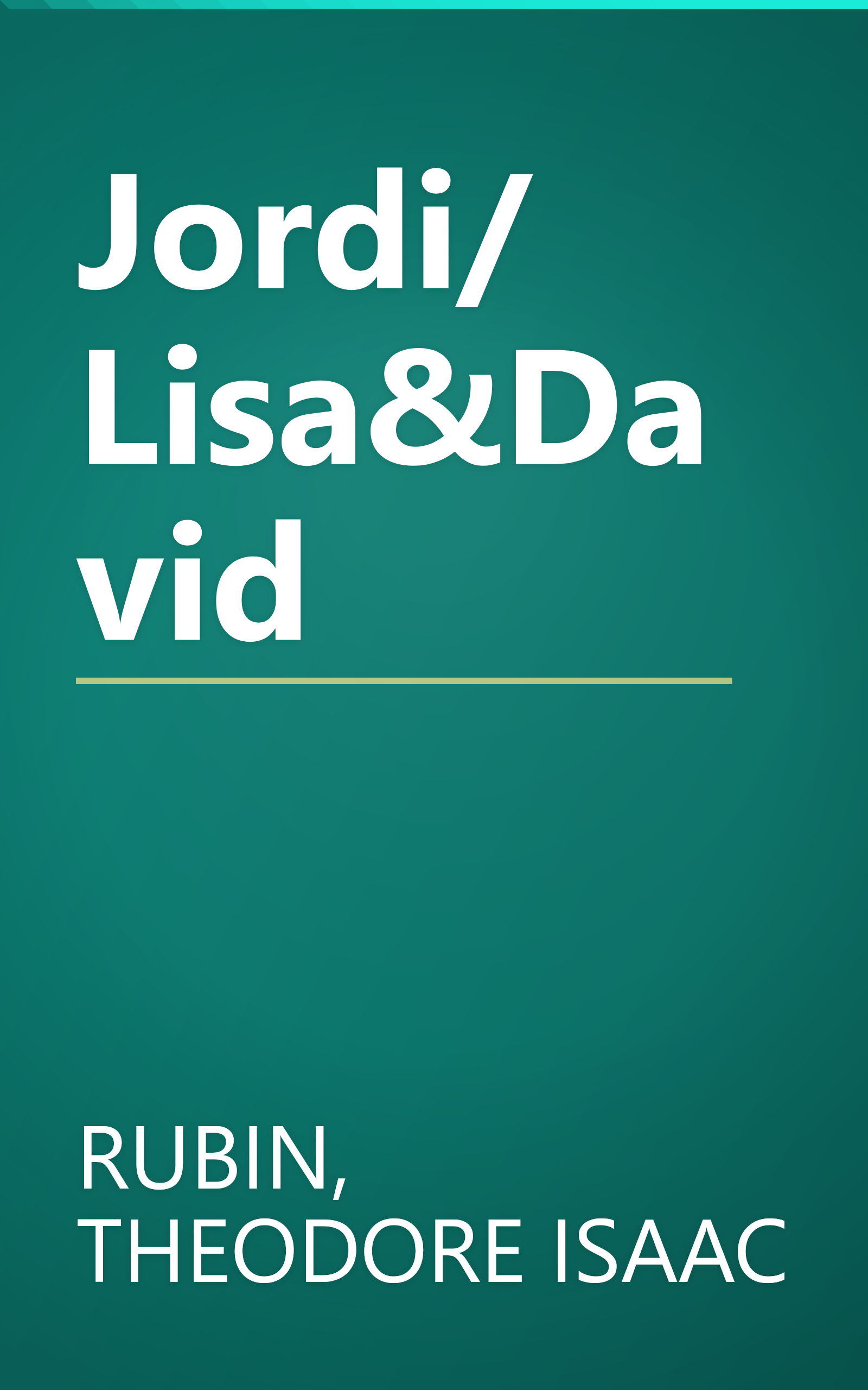 Jordi/ Lisa&David book cover