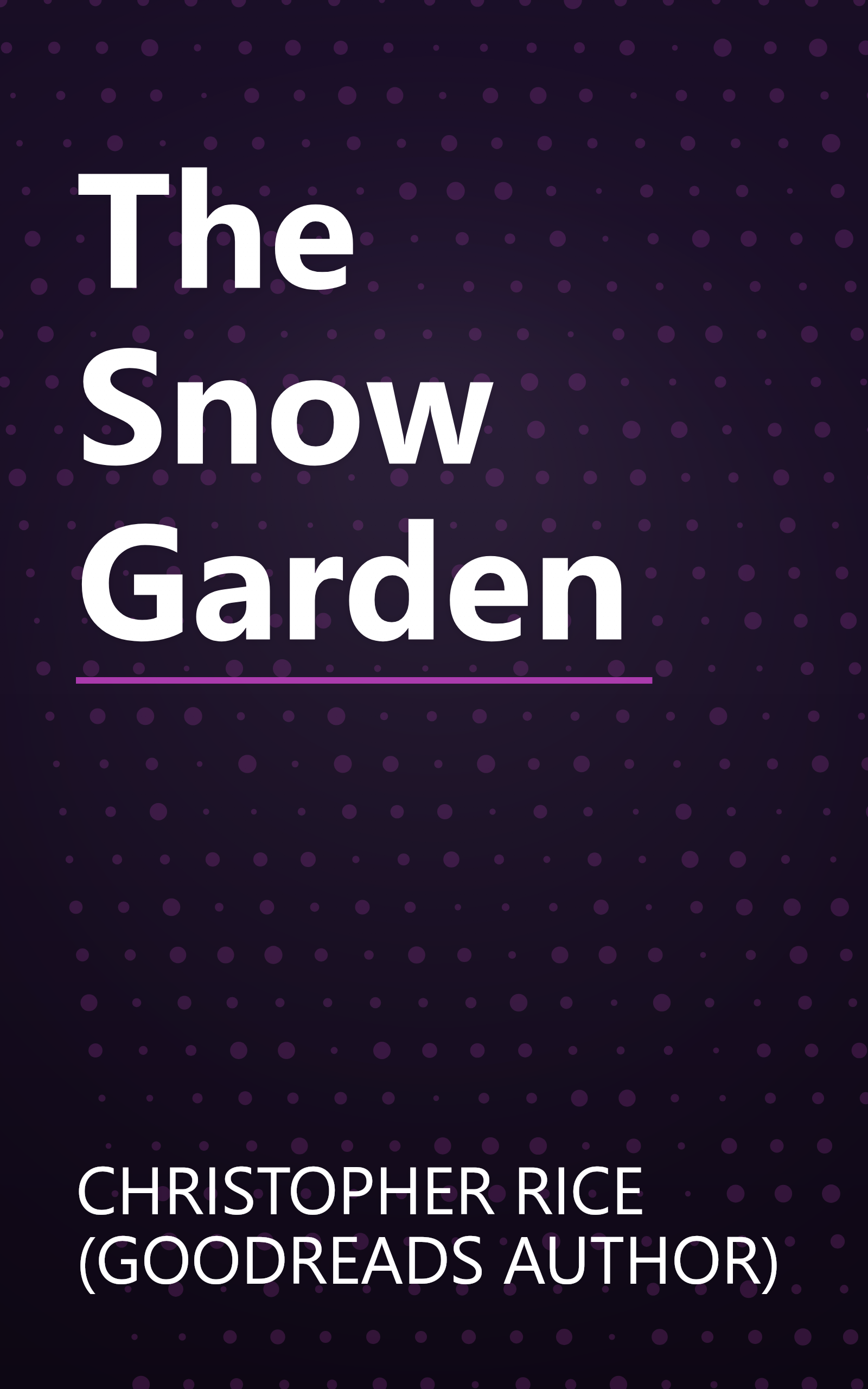 The Snow Garden book cover