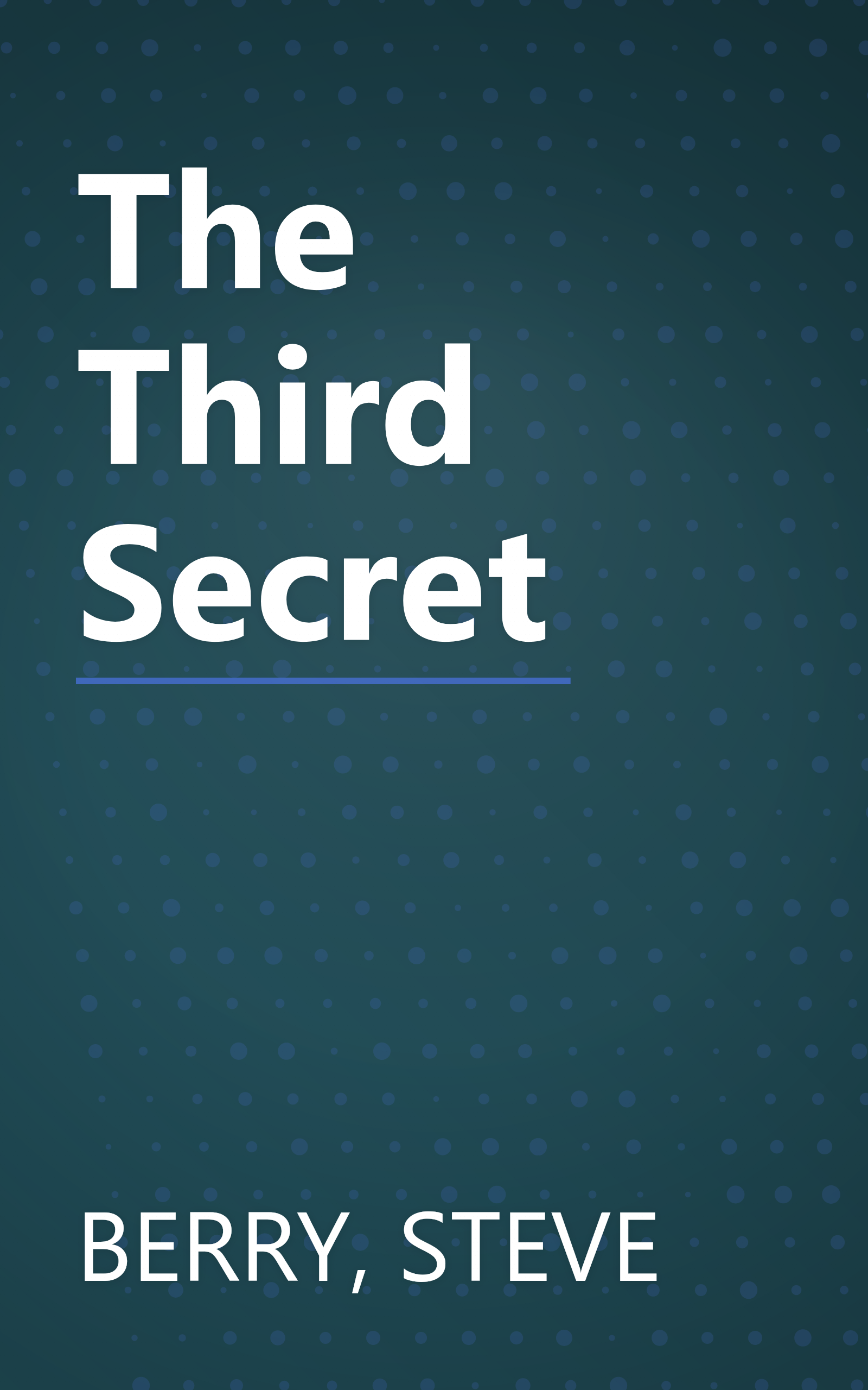 The Third Secret book cover