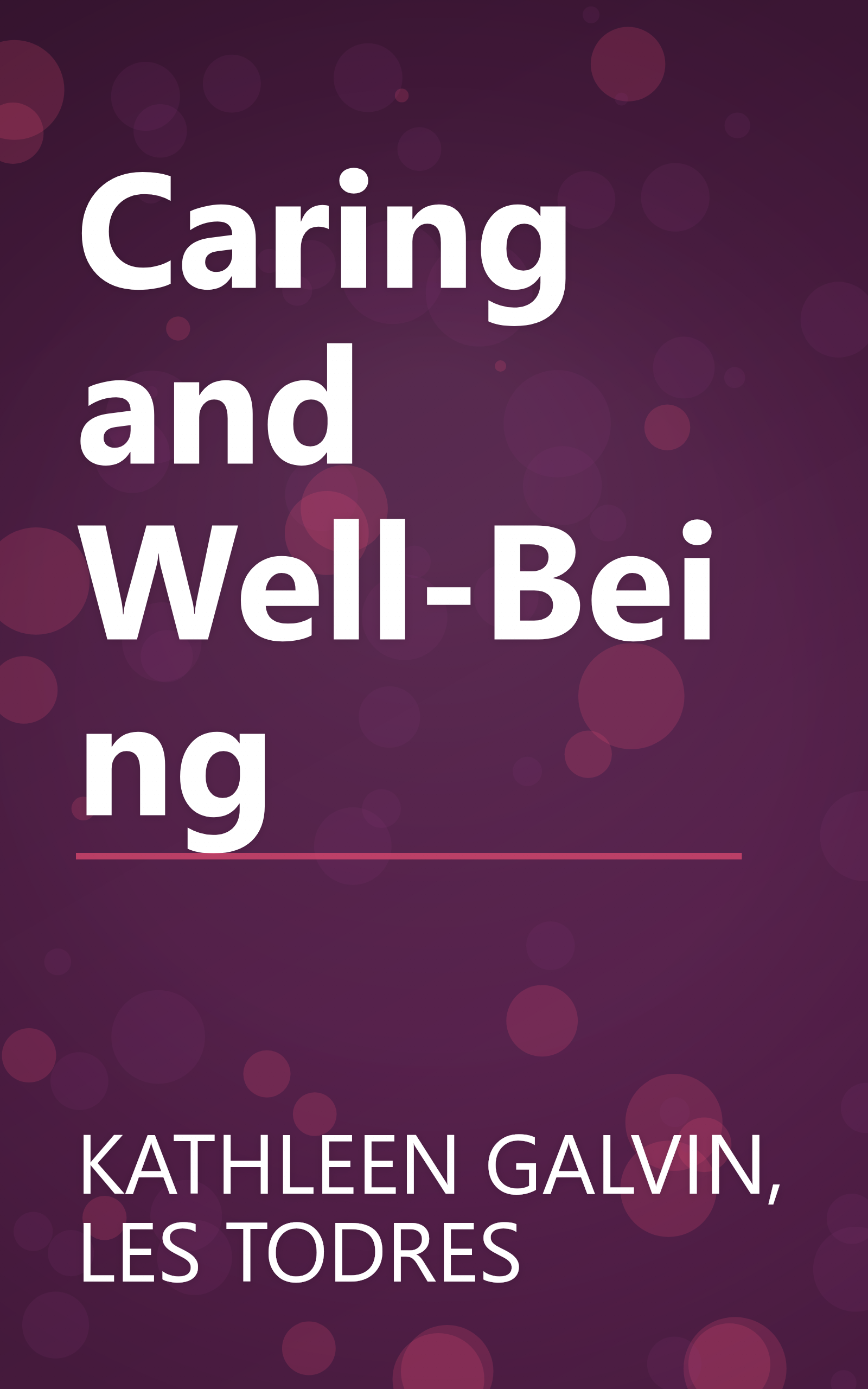 Caring and Well-Being book cover