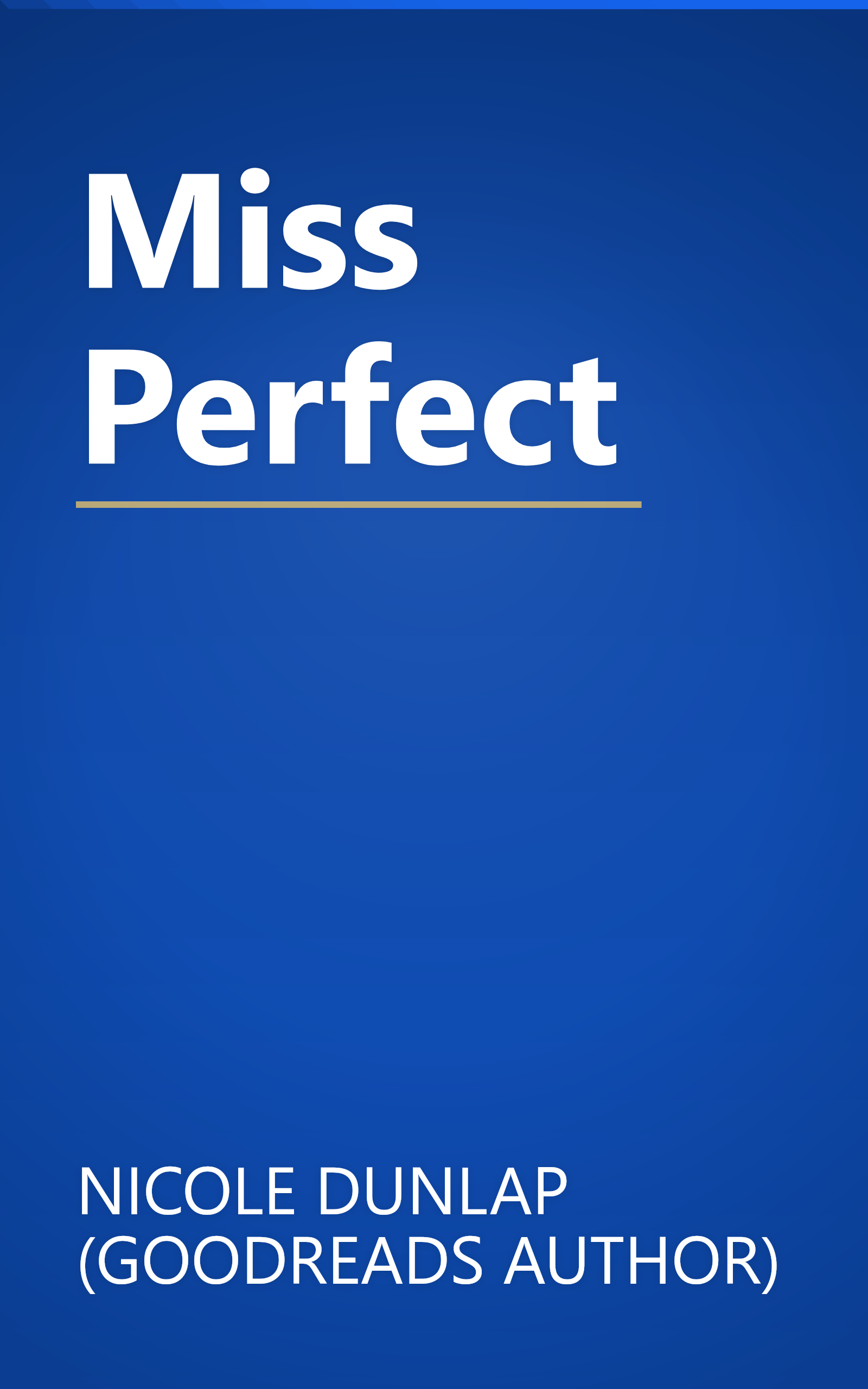Miss Perfect book cover