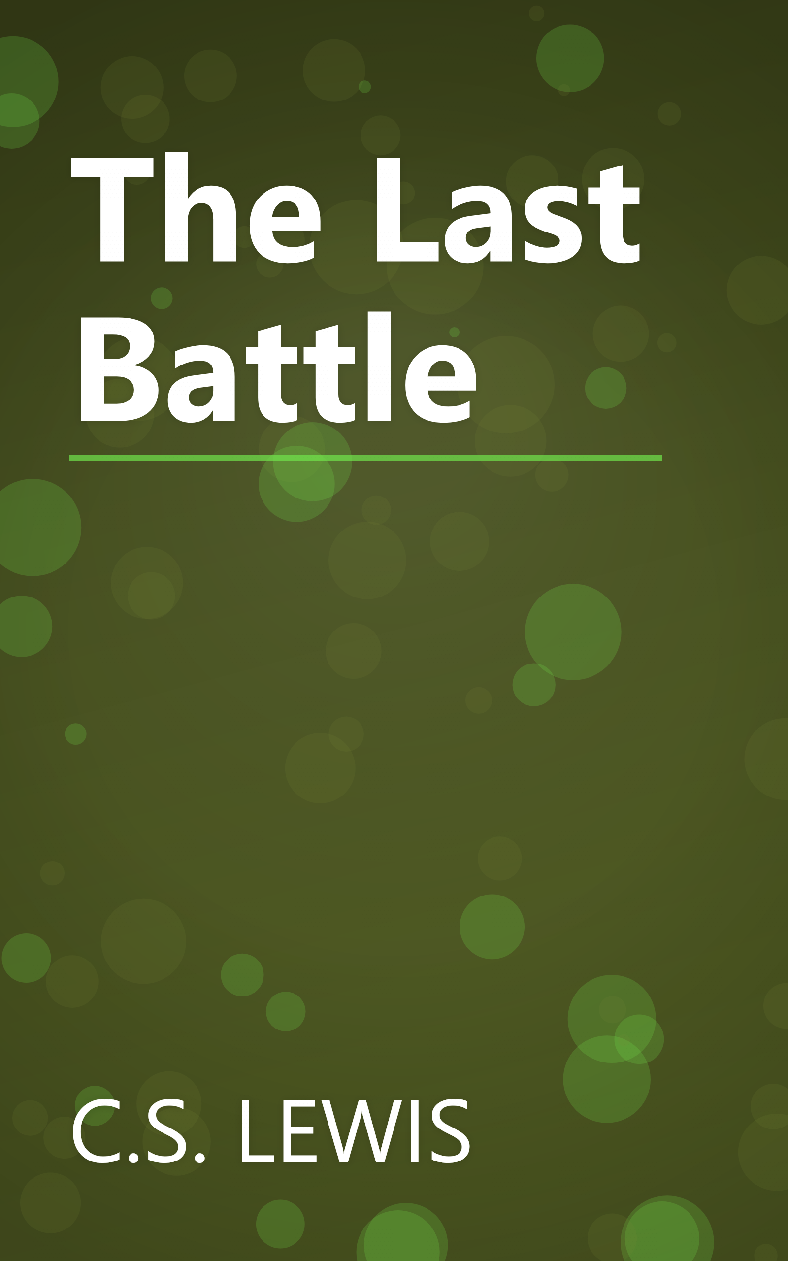 The Last Battle book cover