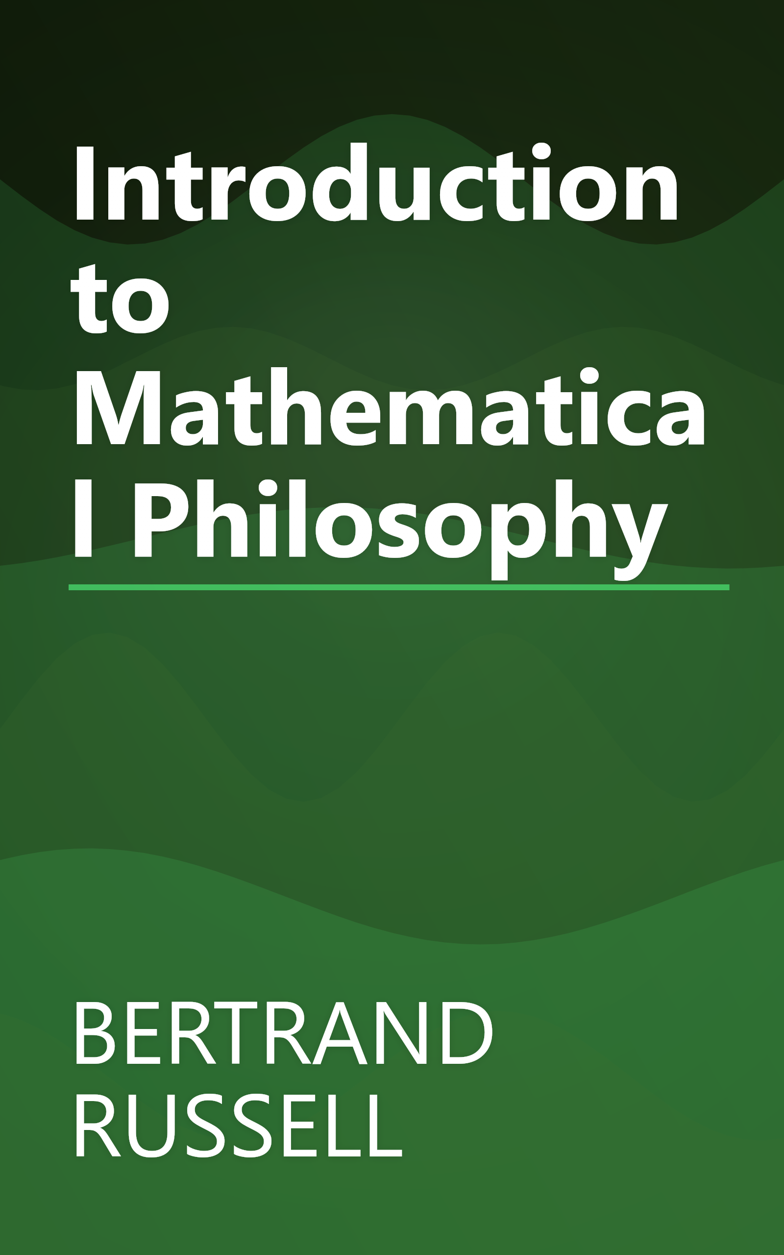 Introduction to Mathematical Philosophy book cover