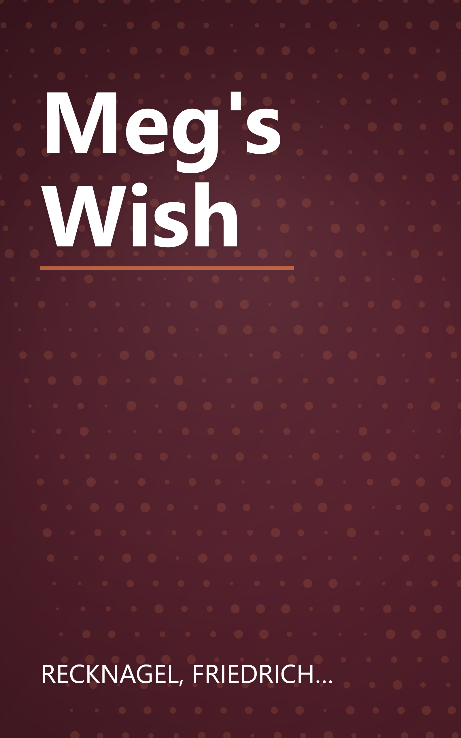 Meg's Wish book cover