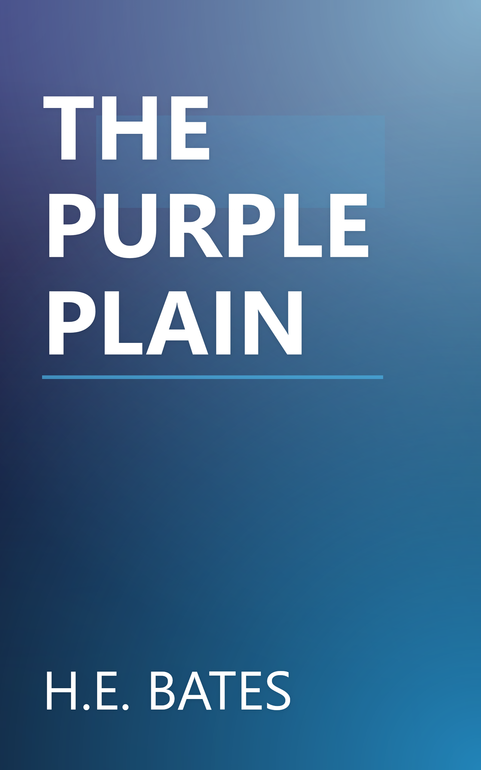 THE PURPLE PLAIN book cover