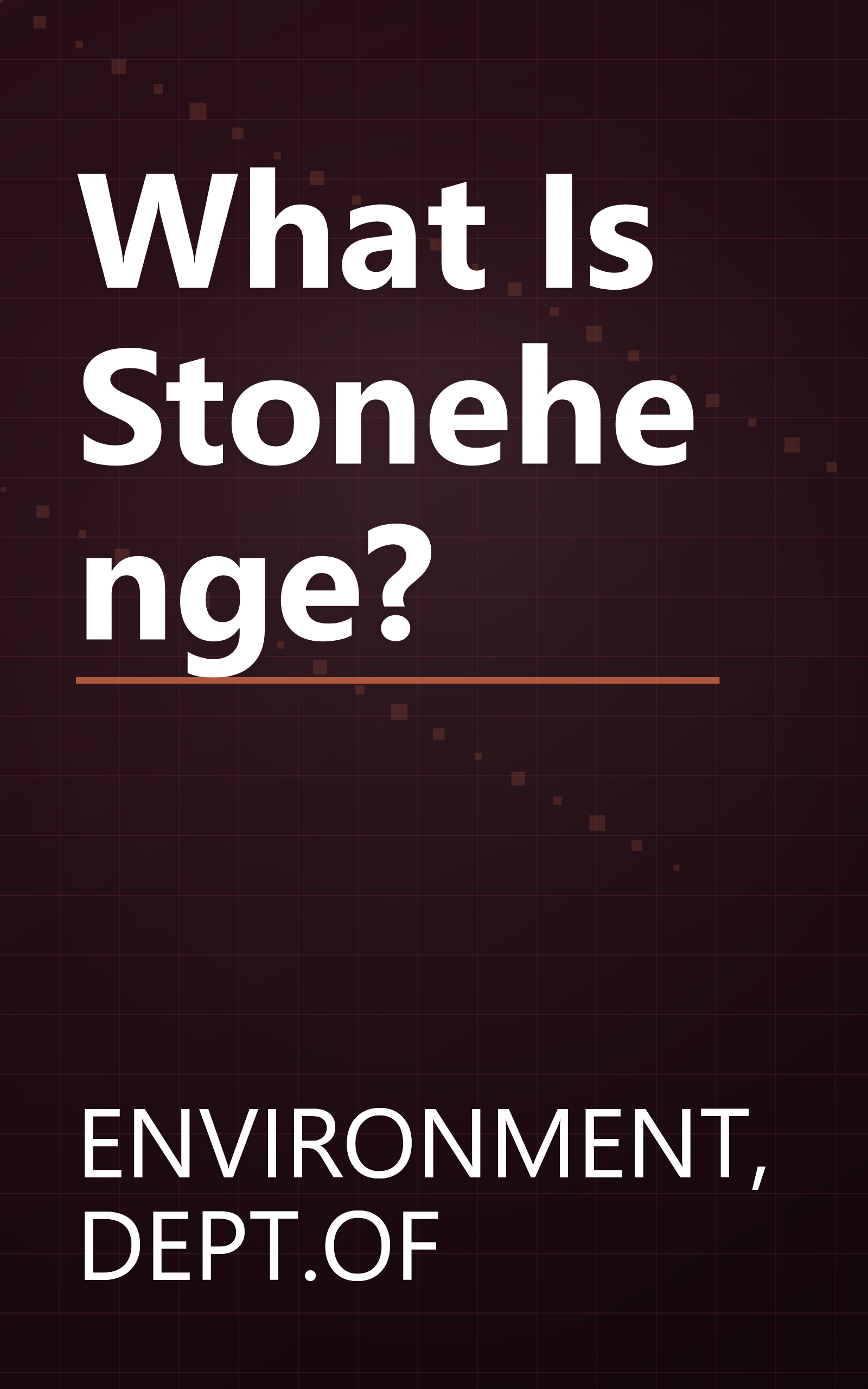 What Is Stonehenge? book cover