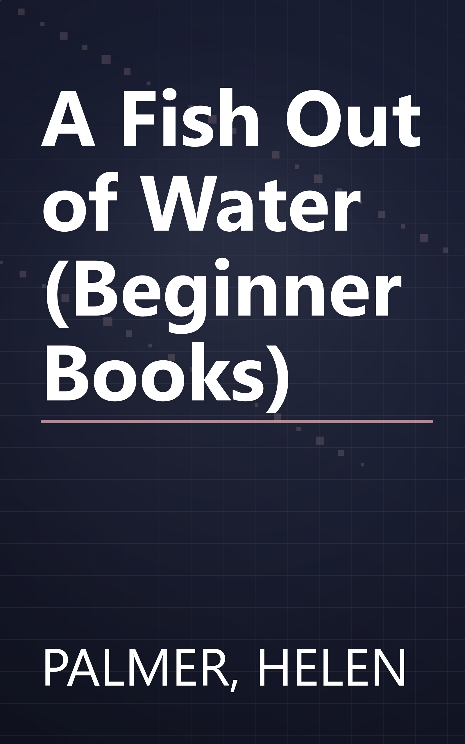 A Fish Out of Water (Beginner Books) book cover