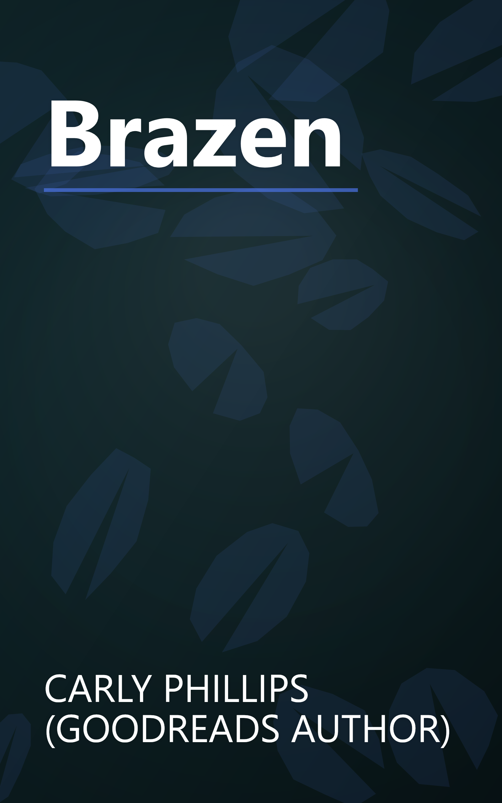 Brazen book cover