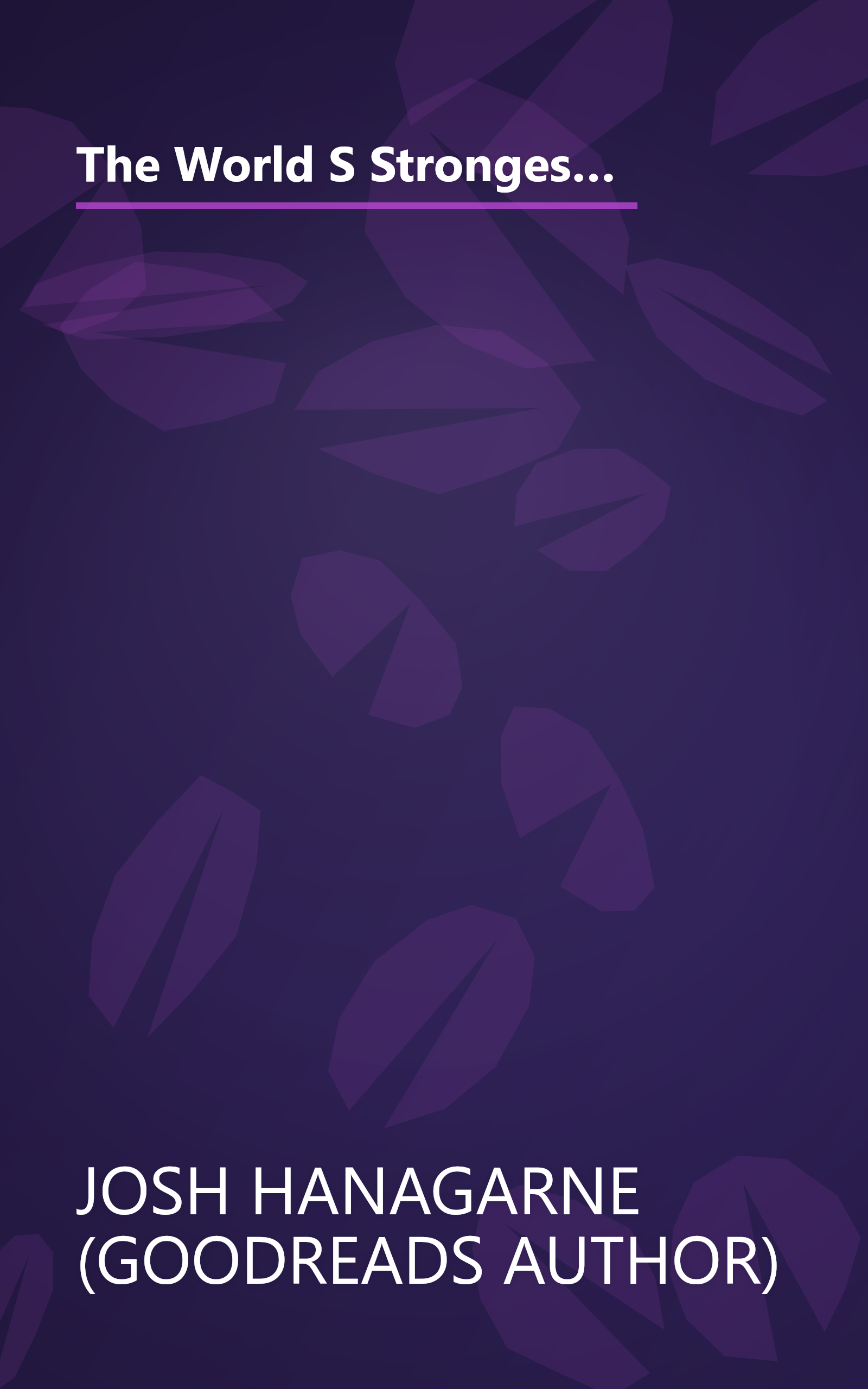 The World S Strongest Librarian  A Memoir Of Tourette S  Faith  Strength  And The Power Of Family (6 Minute   Expanded Summary) book cover