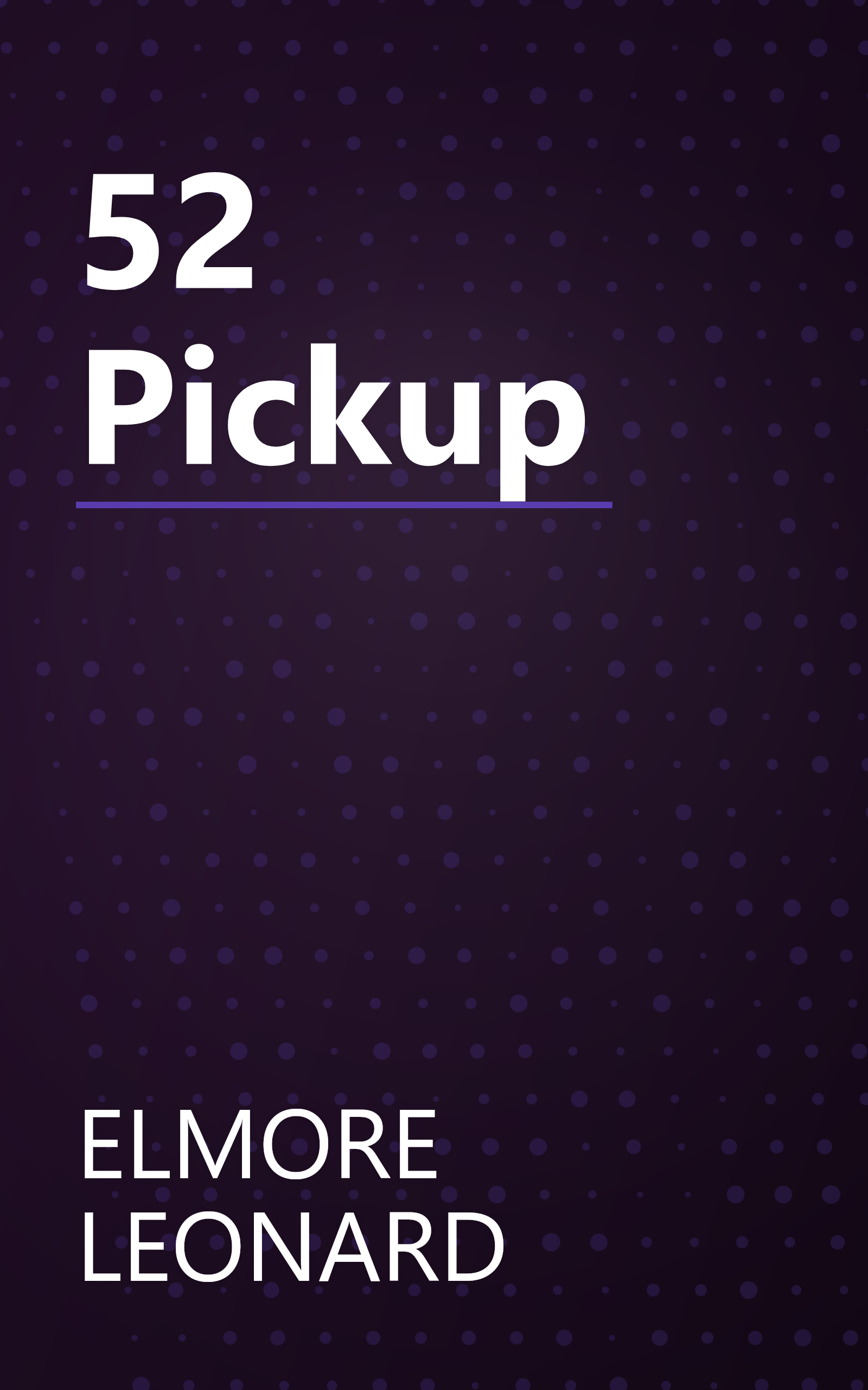 52 Pickup book cover