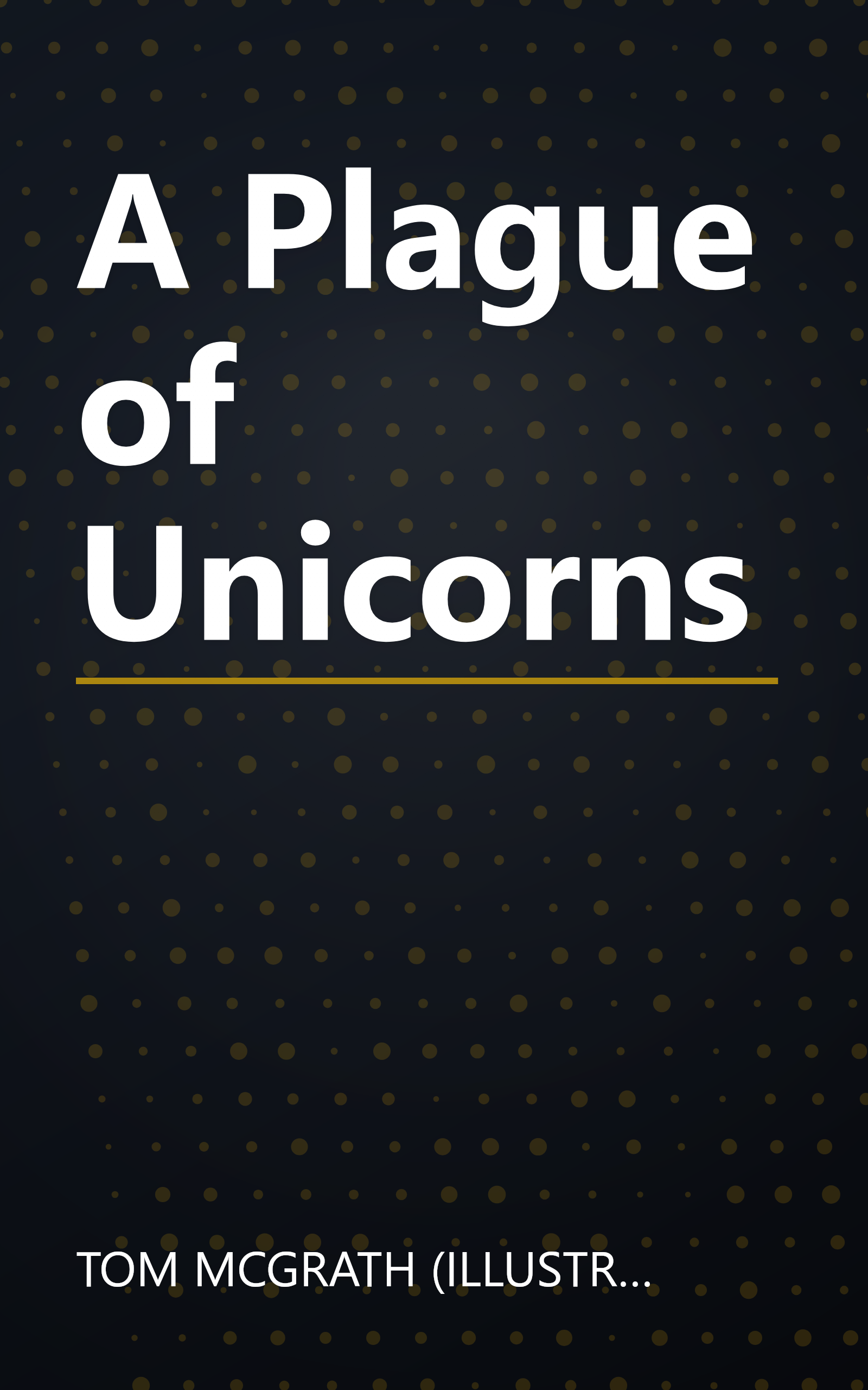 A Plague of Unicorns book cover