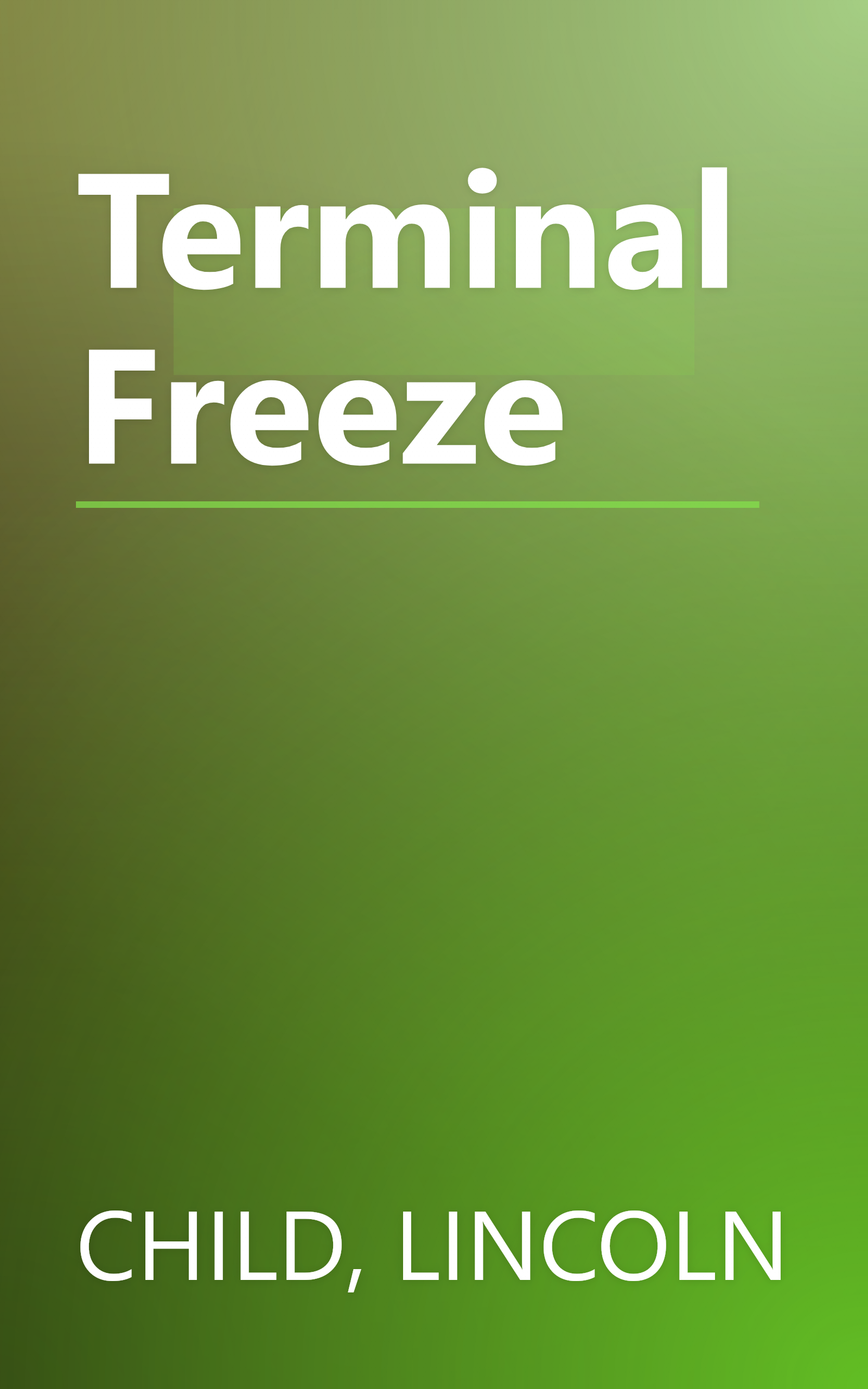 Terminal Freeze book cover