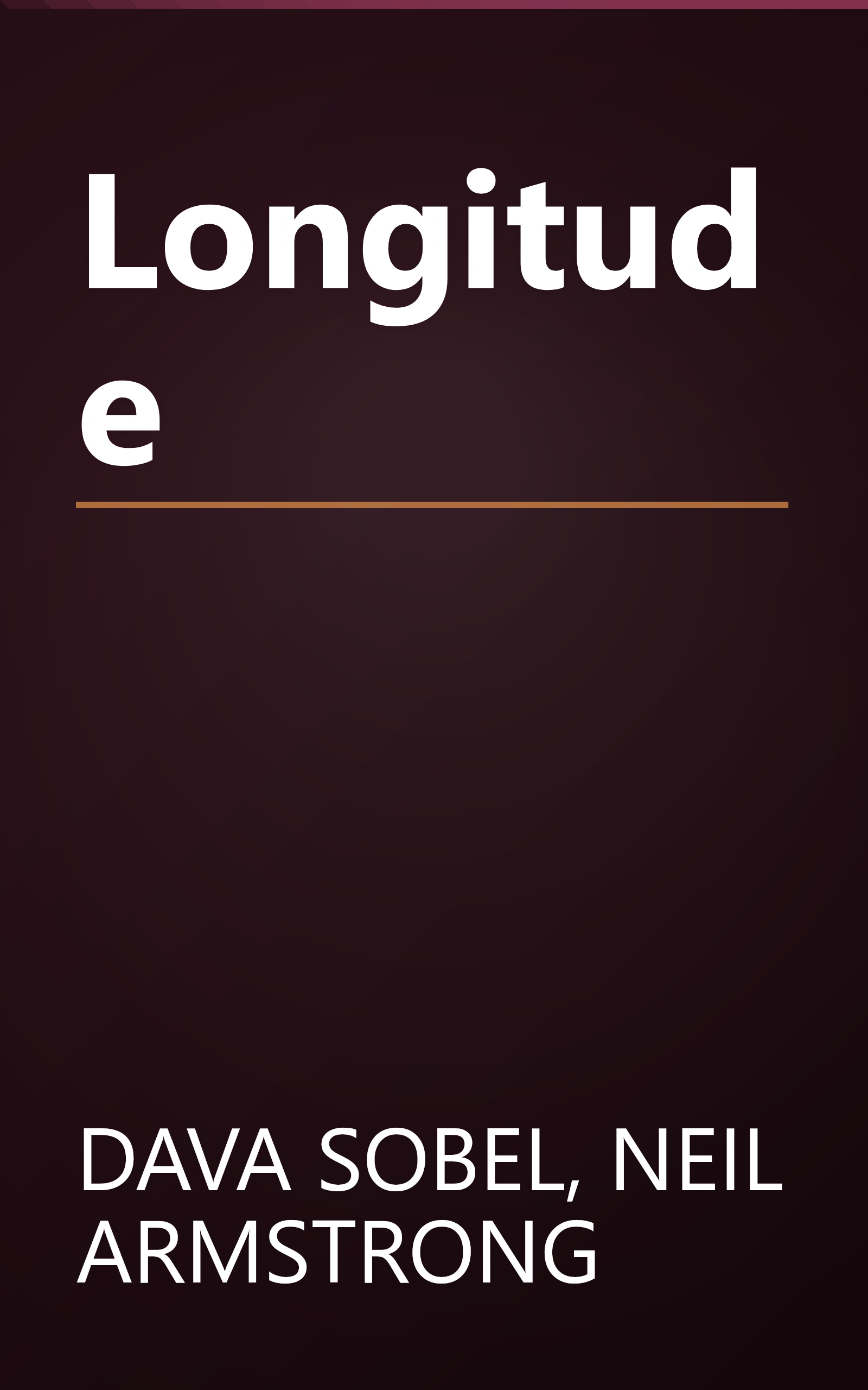 Longitude book cover