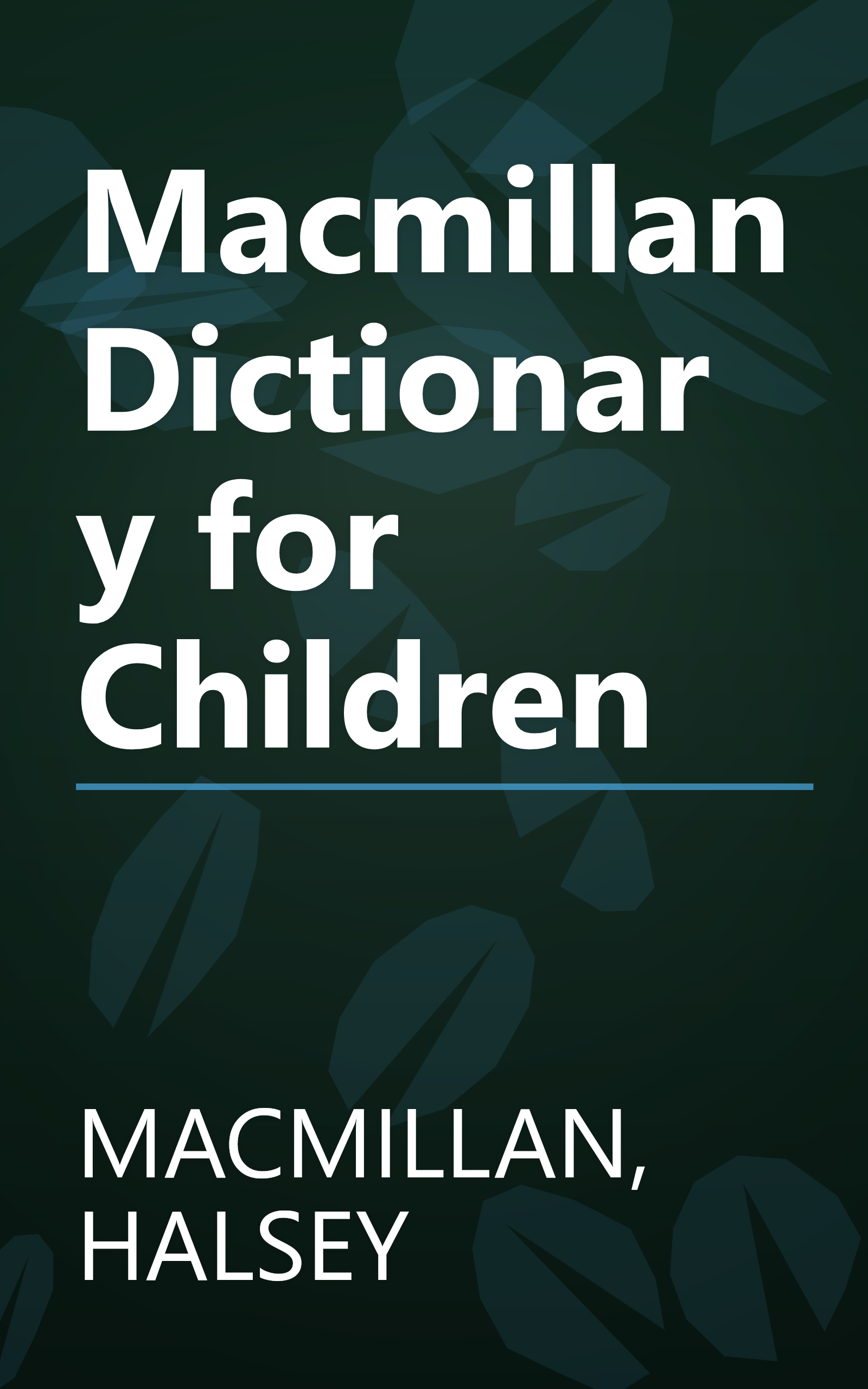 Macmillan Dictionary for Children book cover