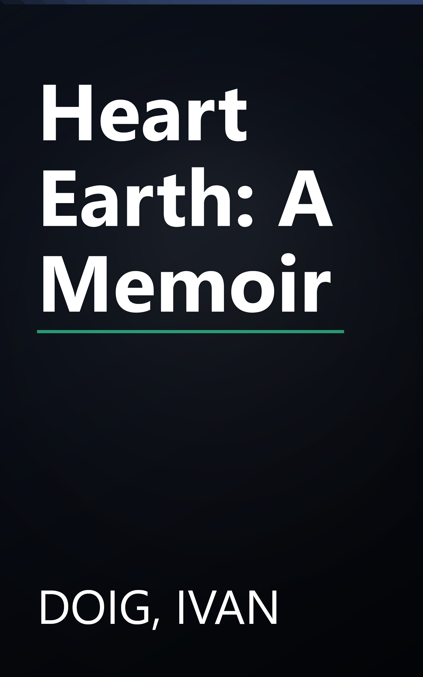 Heart Earth: A Memoir book cover