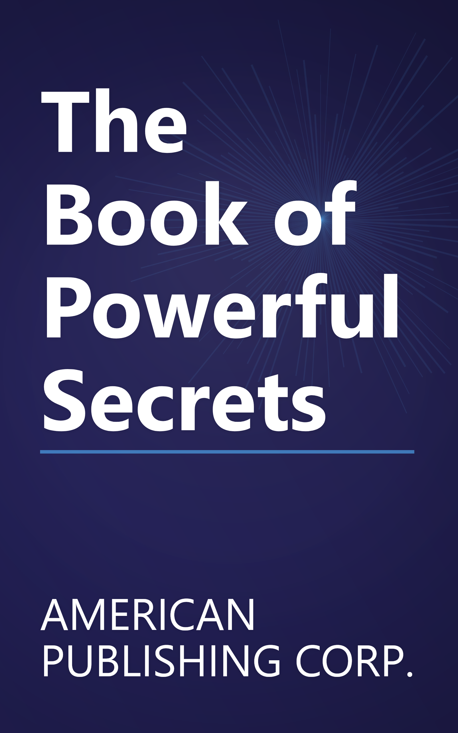 The Book of Powerful Secrets book cover