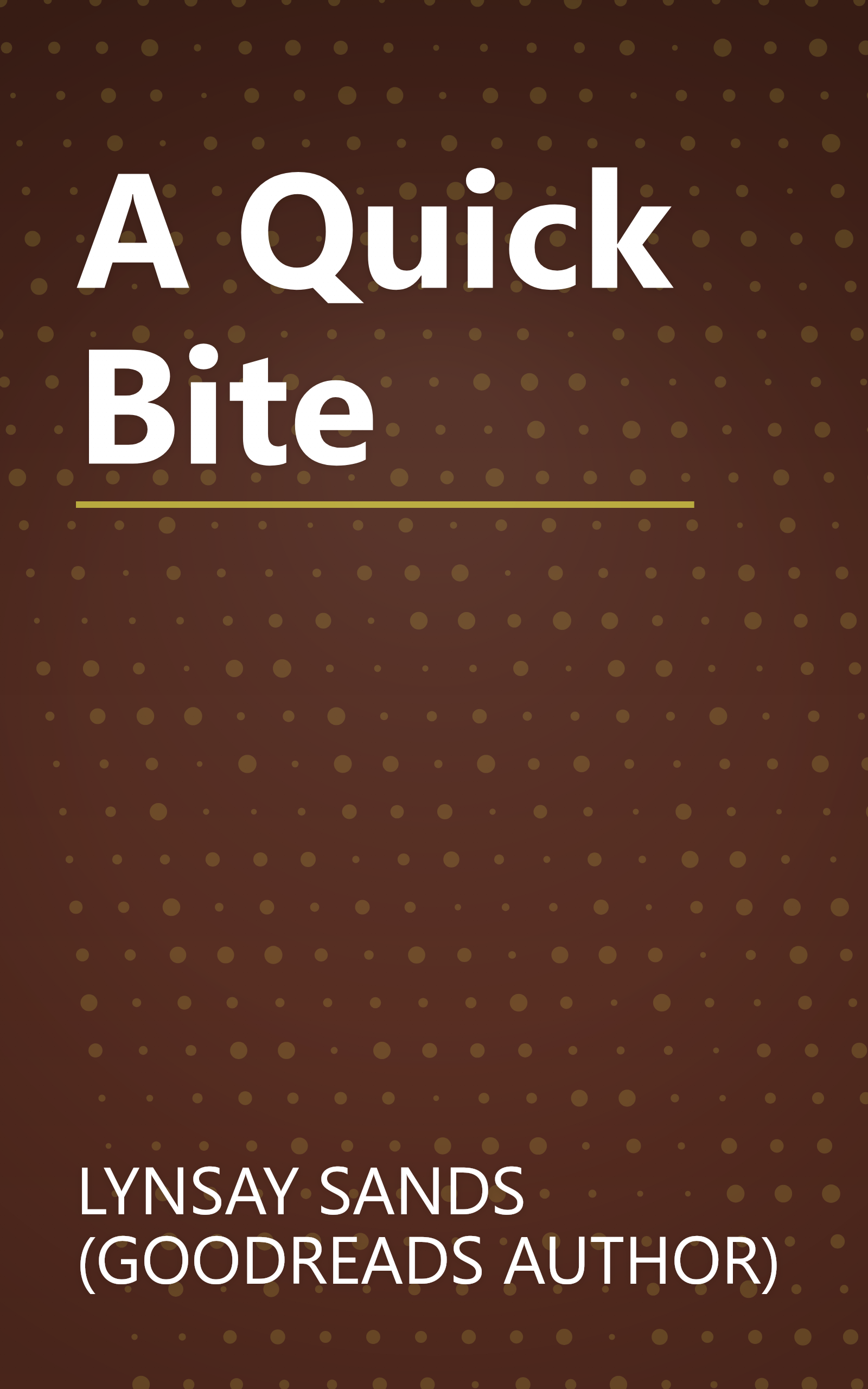 A Quick Bite book cover