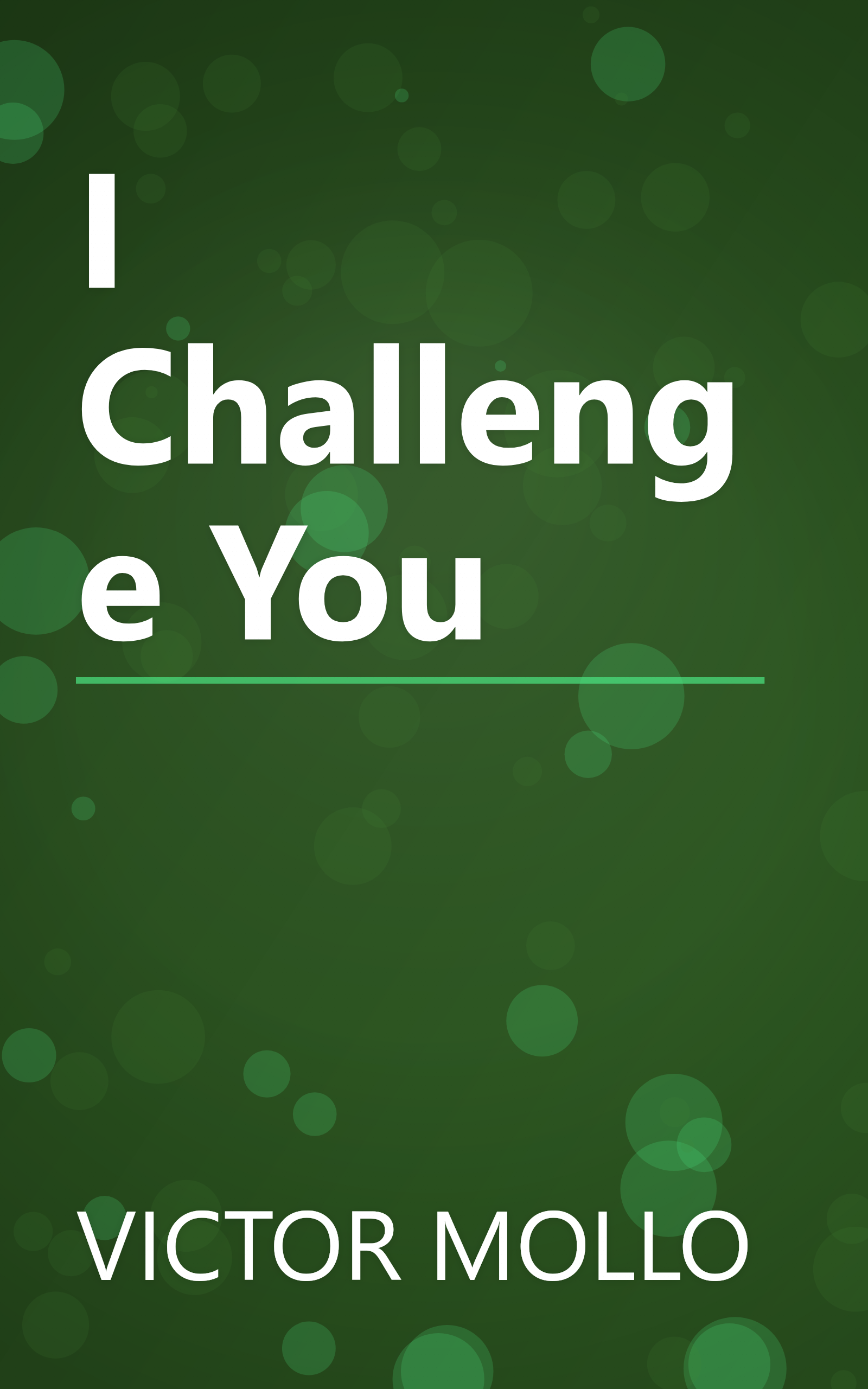I Challenge You book cover