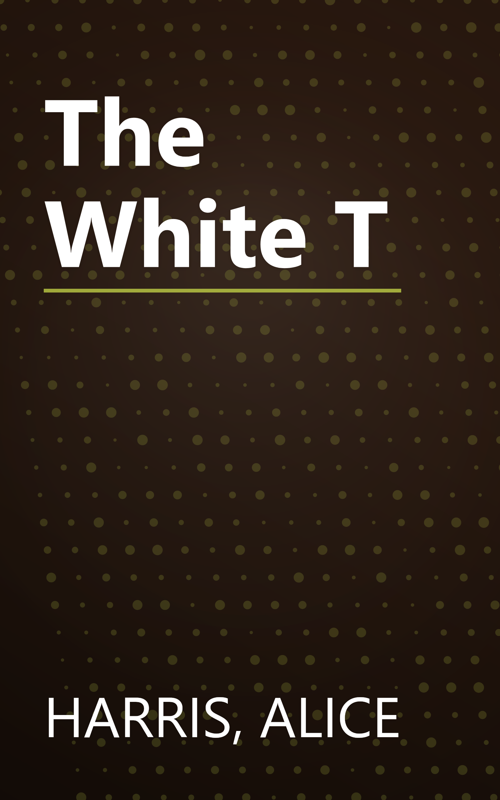 The White T book cover