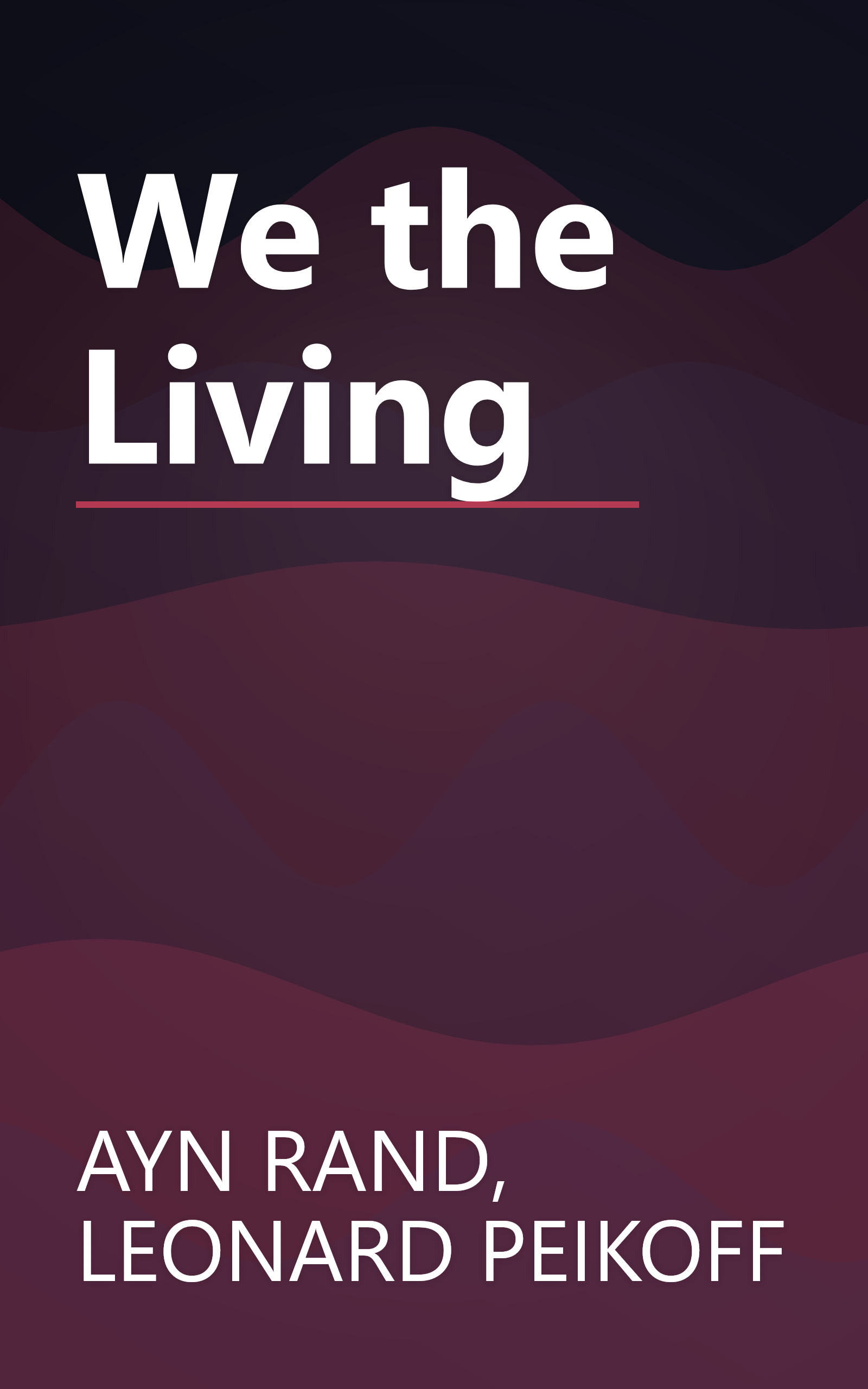 We the Living book cover