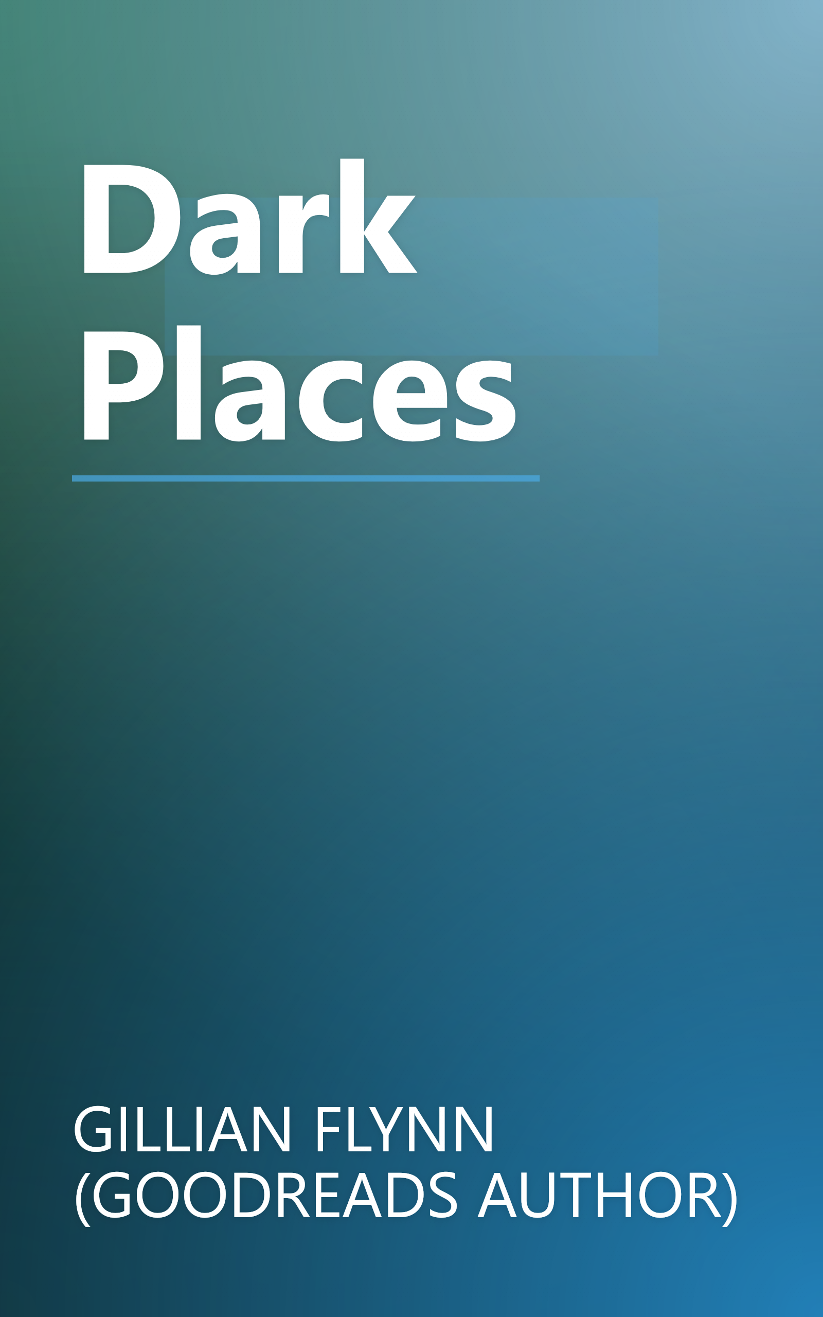 Dark Places book cover