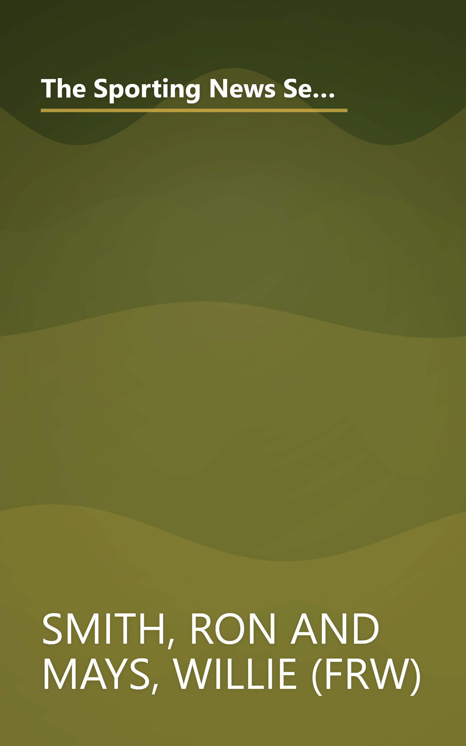 The Sporting News Selects Baseball's Greatest Players: A Celebration of the 20th Century's Best (Sporting News Series) book cover