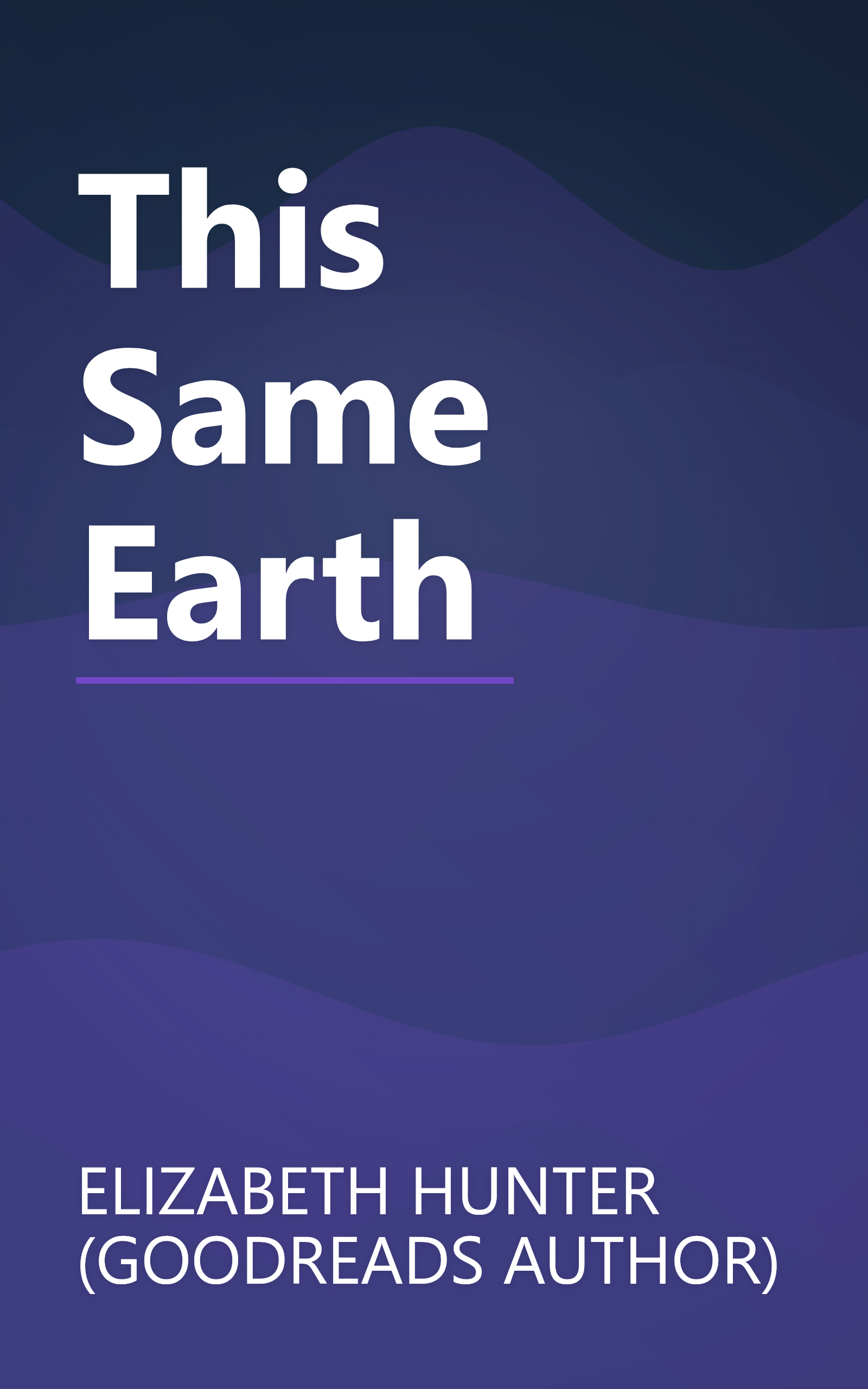 This Same Earth book cover