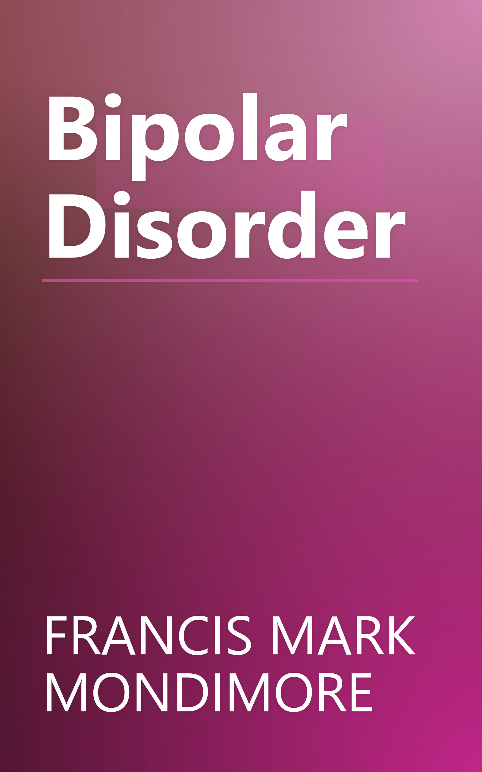 Bipolar Disorder book cover