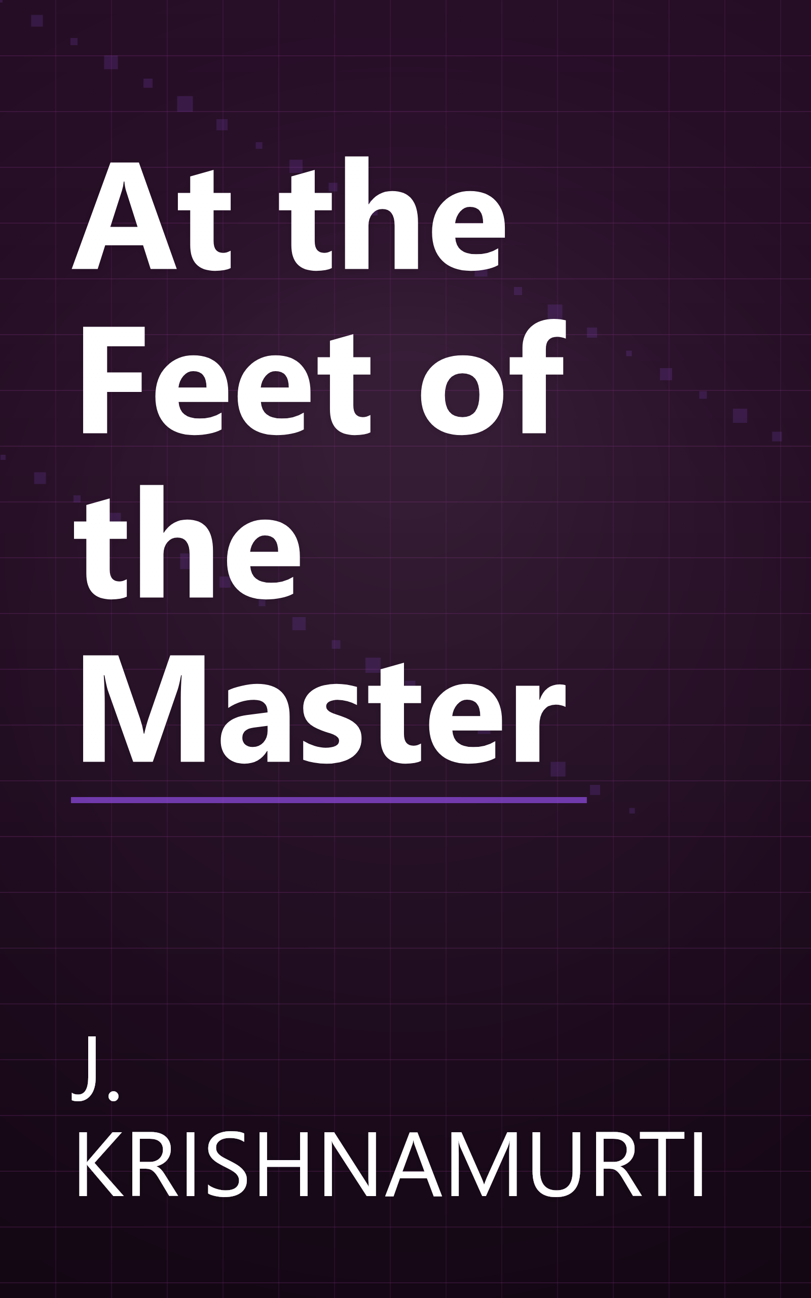 At the Feet of the Master book cover