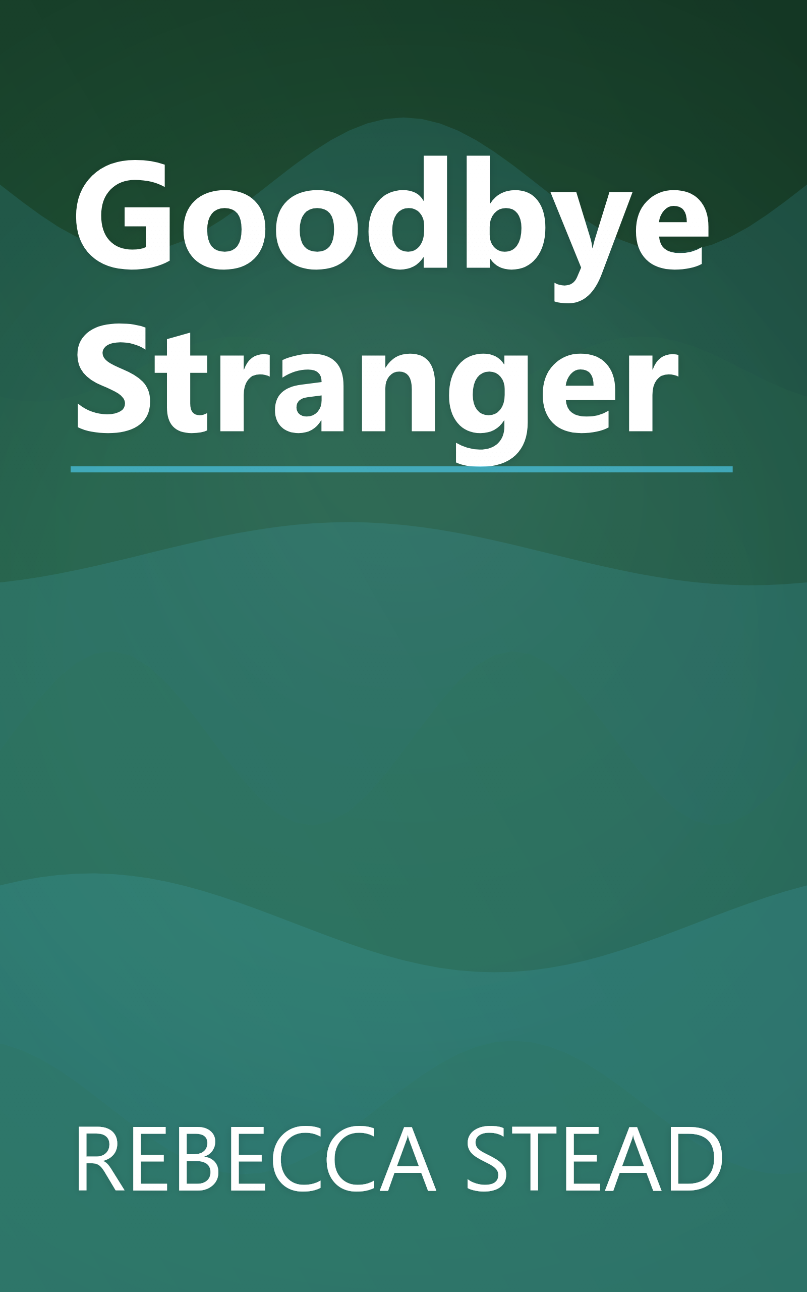 Goodbye Stranger book cover