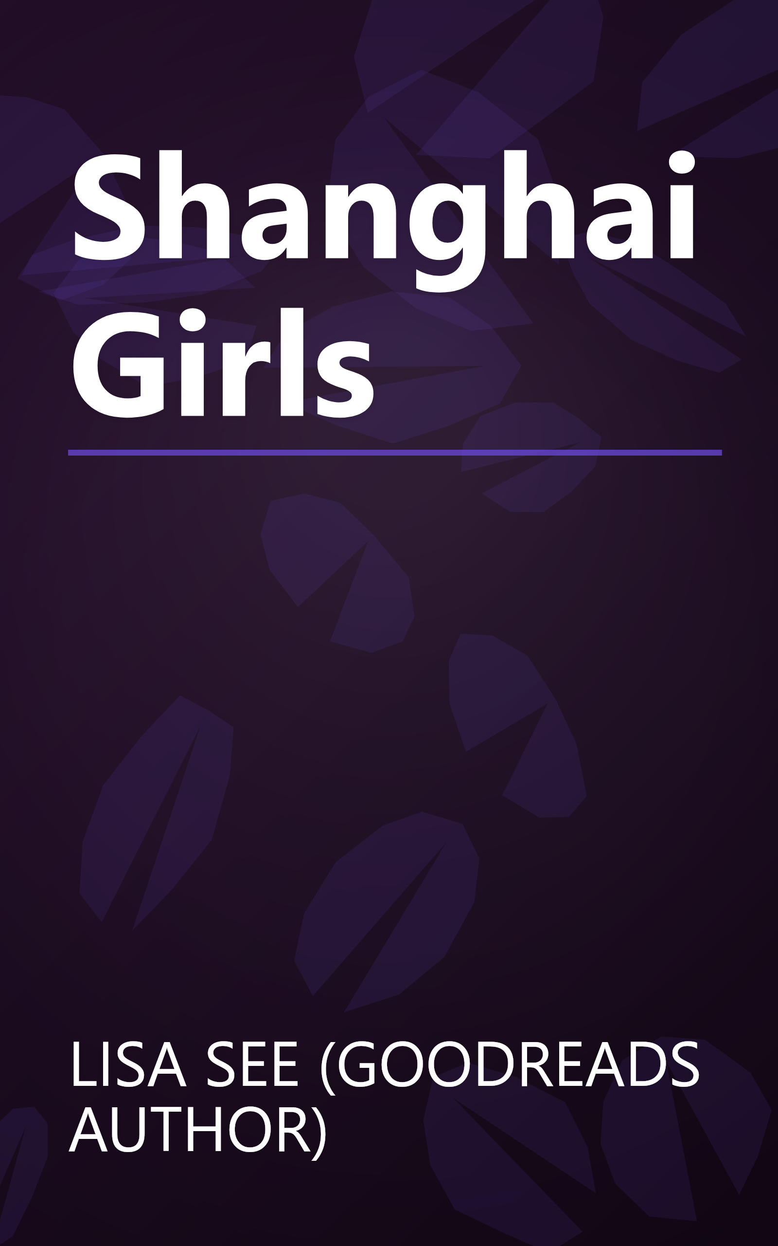 Shanghai Girls book cover
