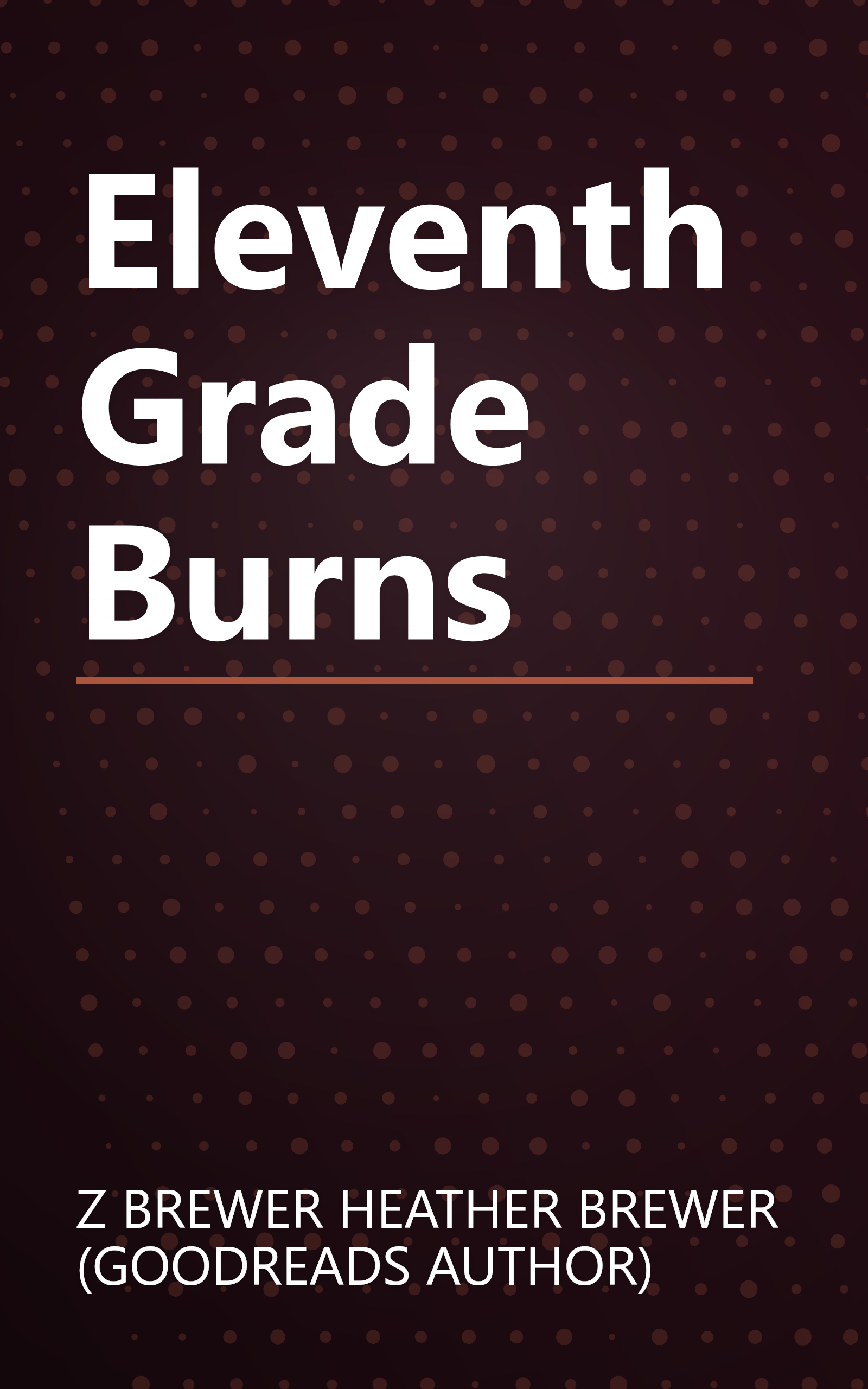 Eleventh Grade Burns book cover