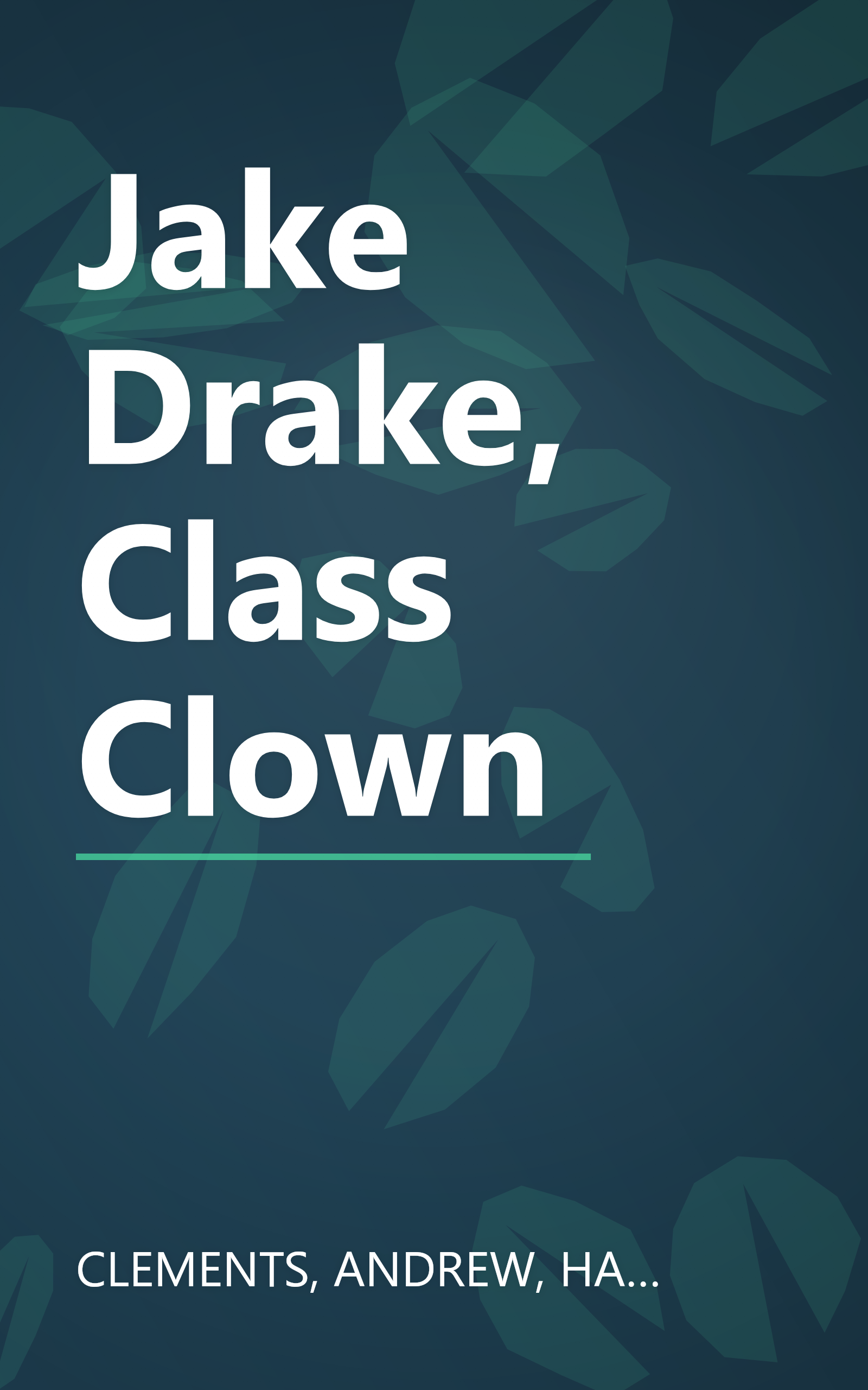 Jake Drake, Class Clown book cover