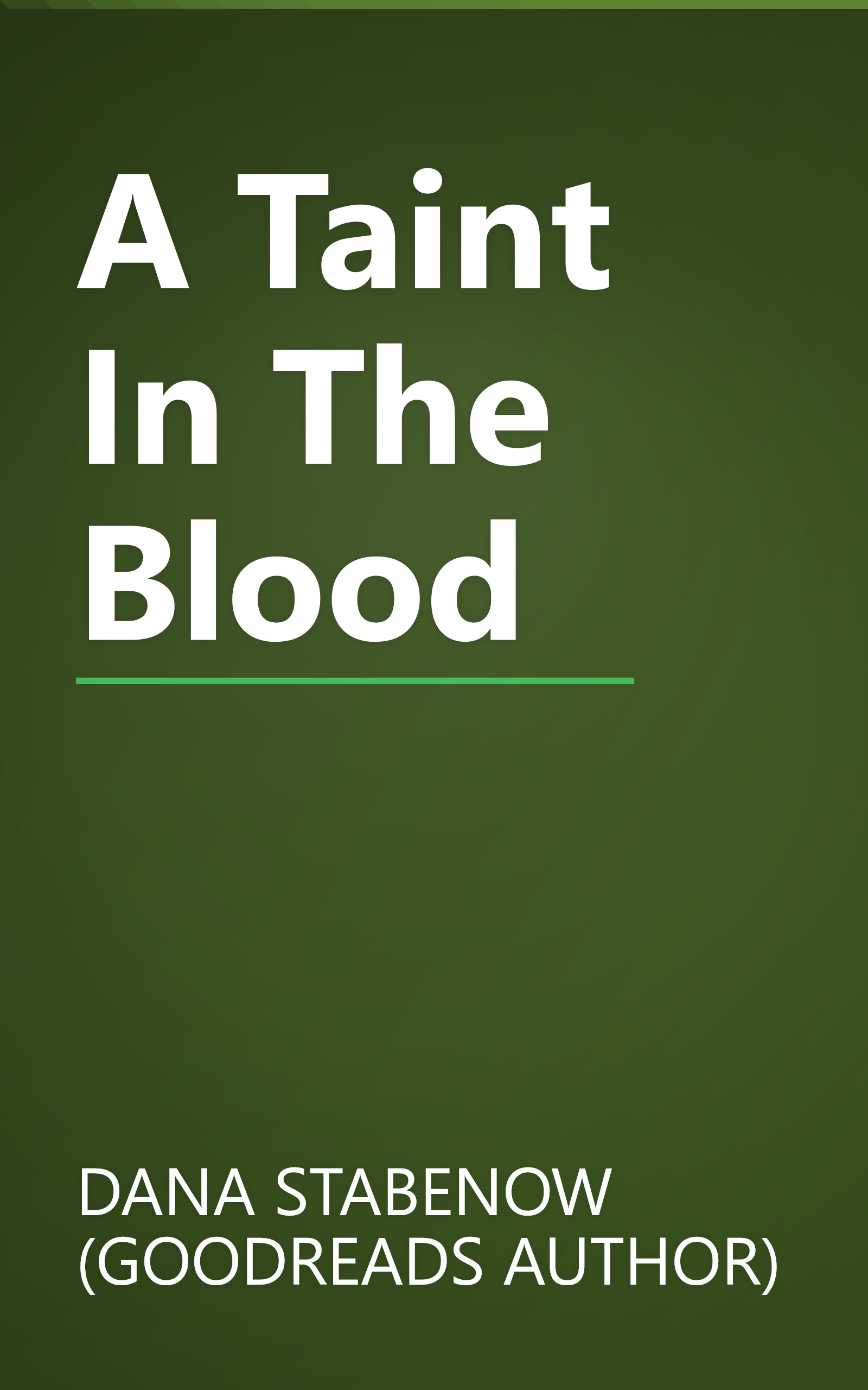 A Taint In The Blood book cover