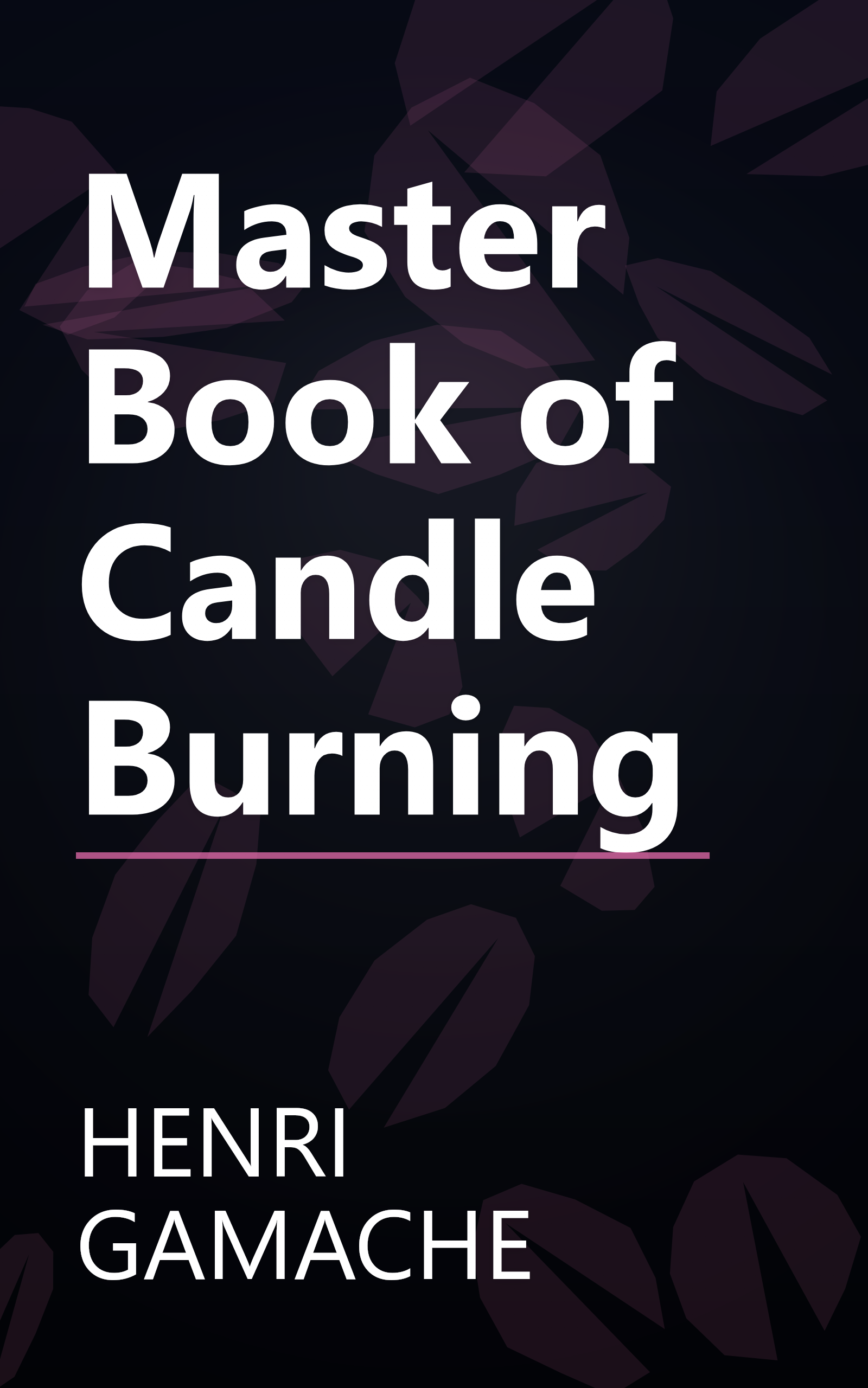 Master Book of Candle Burning book cover