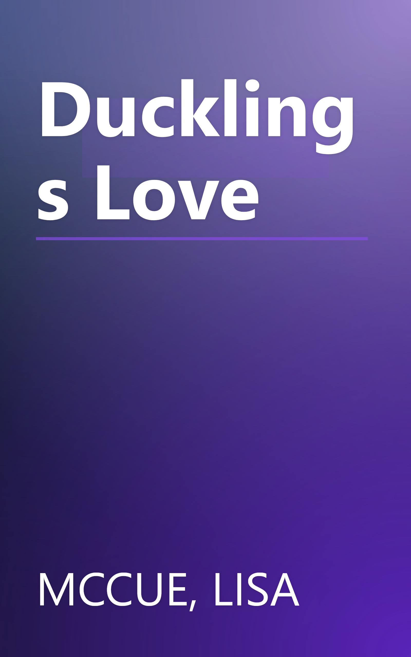 Ducklings Love book cover