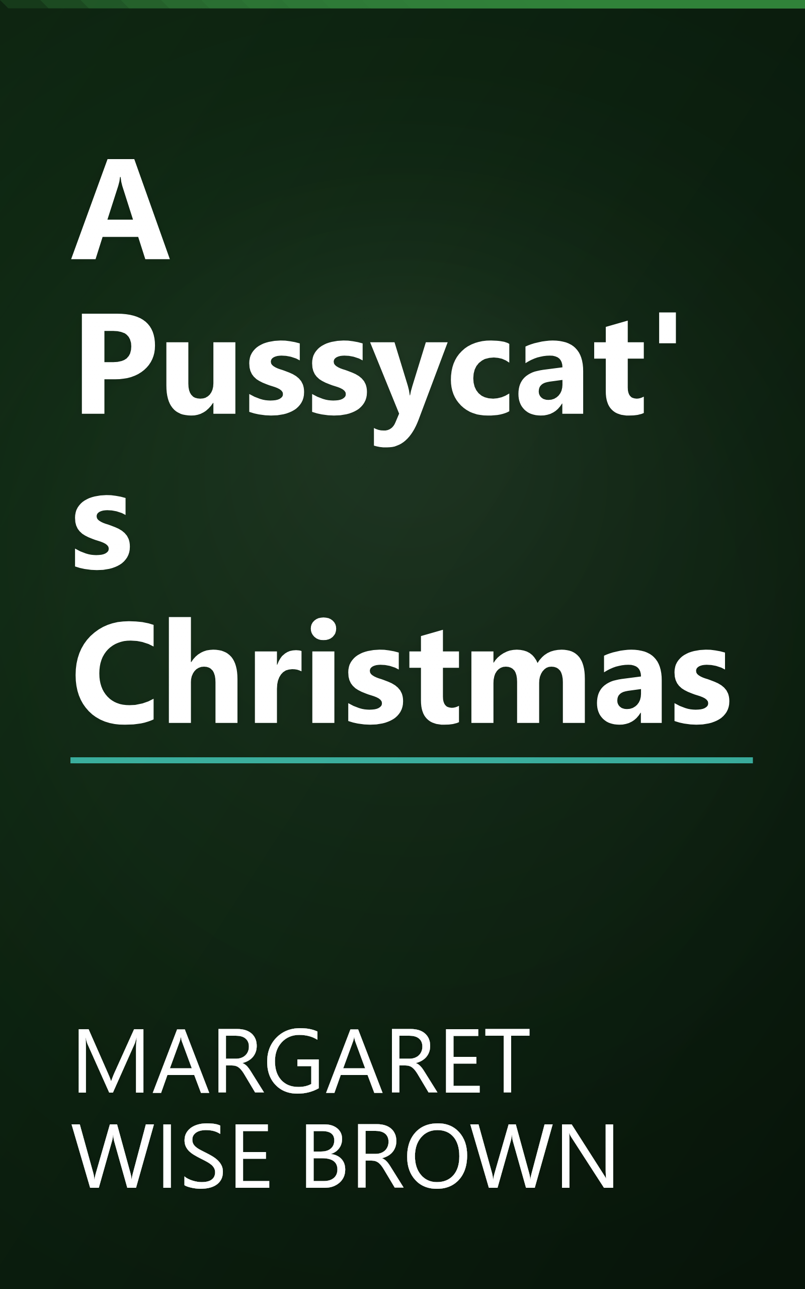 A Pussycat's Christmas book cover